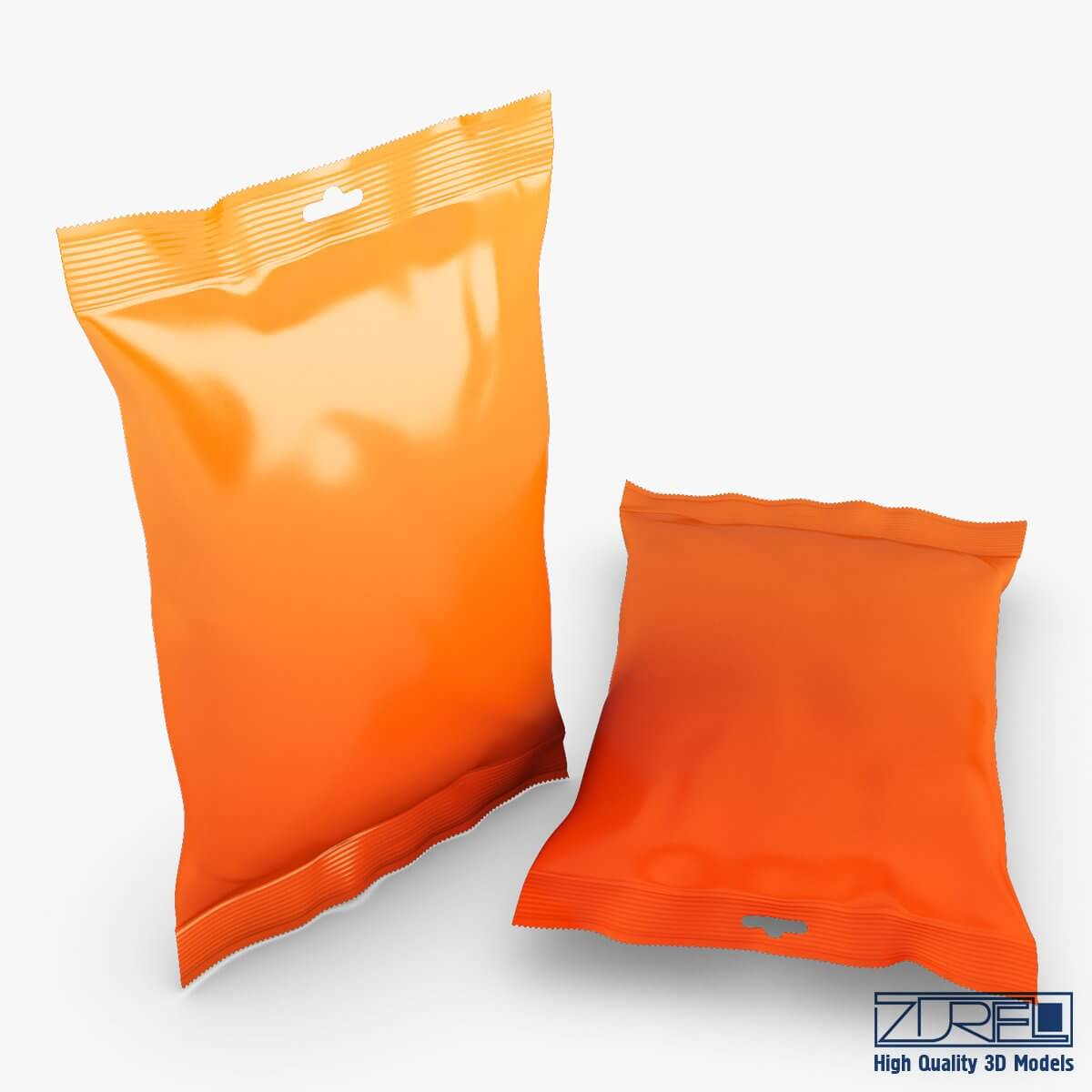 Food Packaging Collection Volume 3 - 3D Model by Zurel