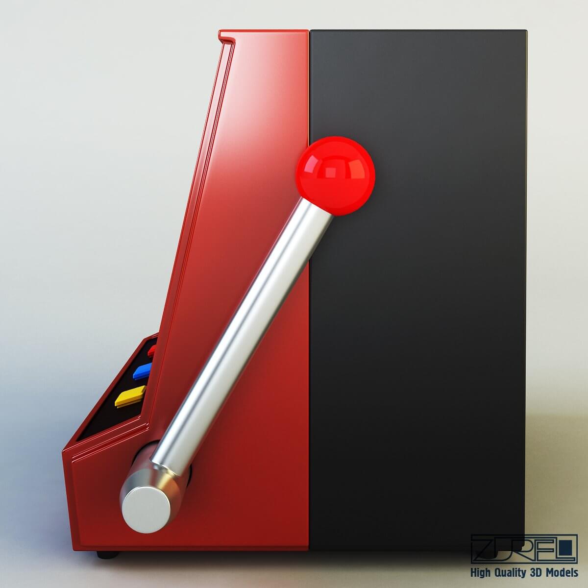 Gaming Machine - 3D Model by Zurel