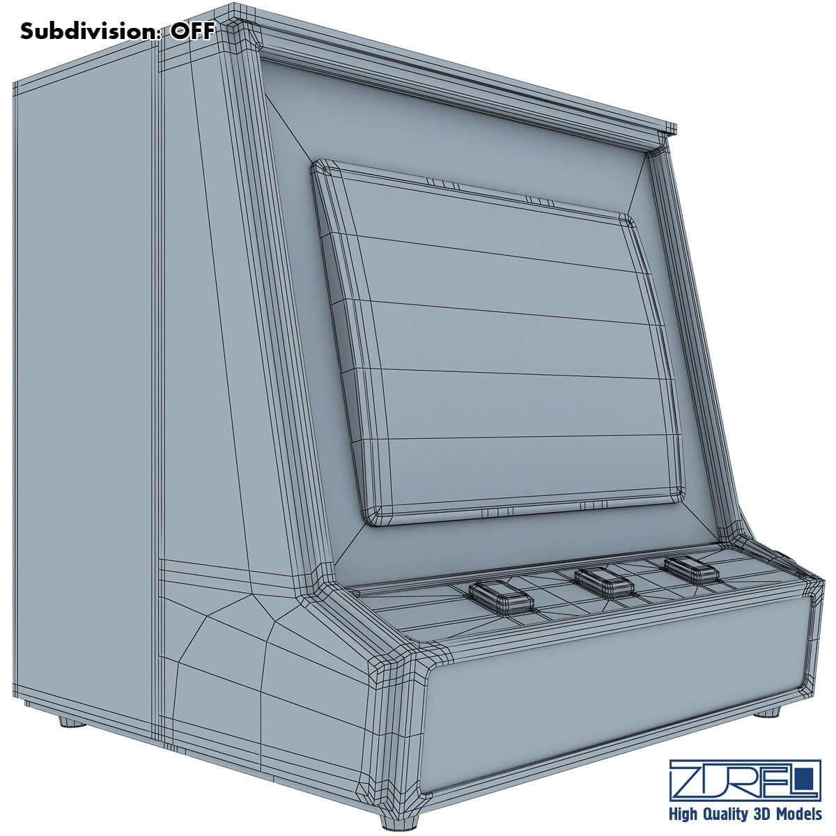 Gaming Machine - 3D Model by Zurel