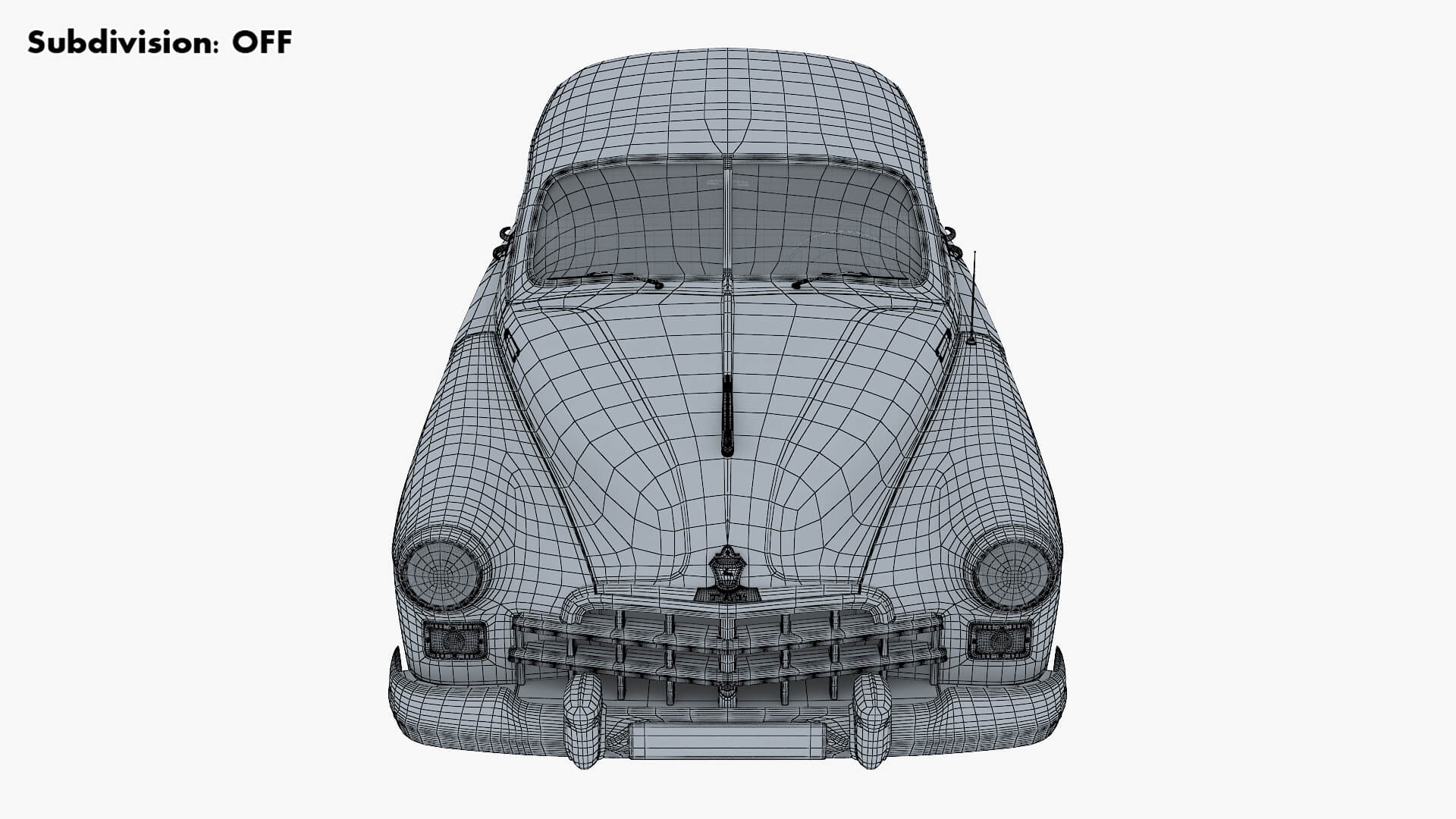 GAZ 12 Zim 1949-1959 Simple Interior M 1 3D Model by Zurel