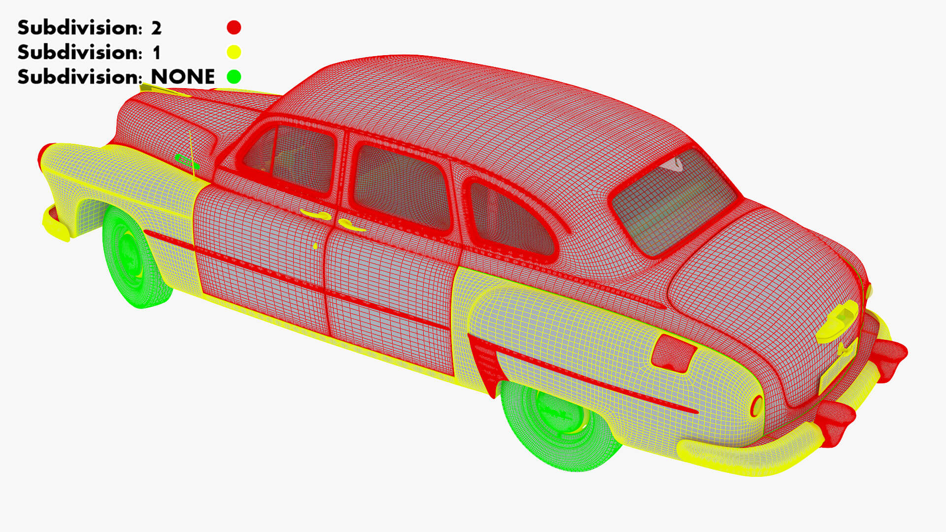 GAZ 12 Zim 1949-1959 Simple Interior M 1 3D Model by Zurel