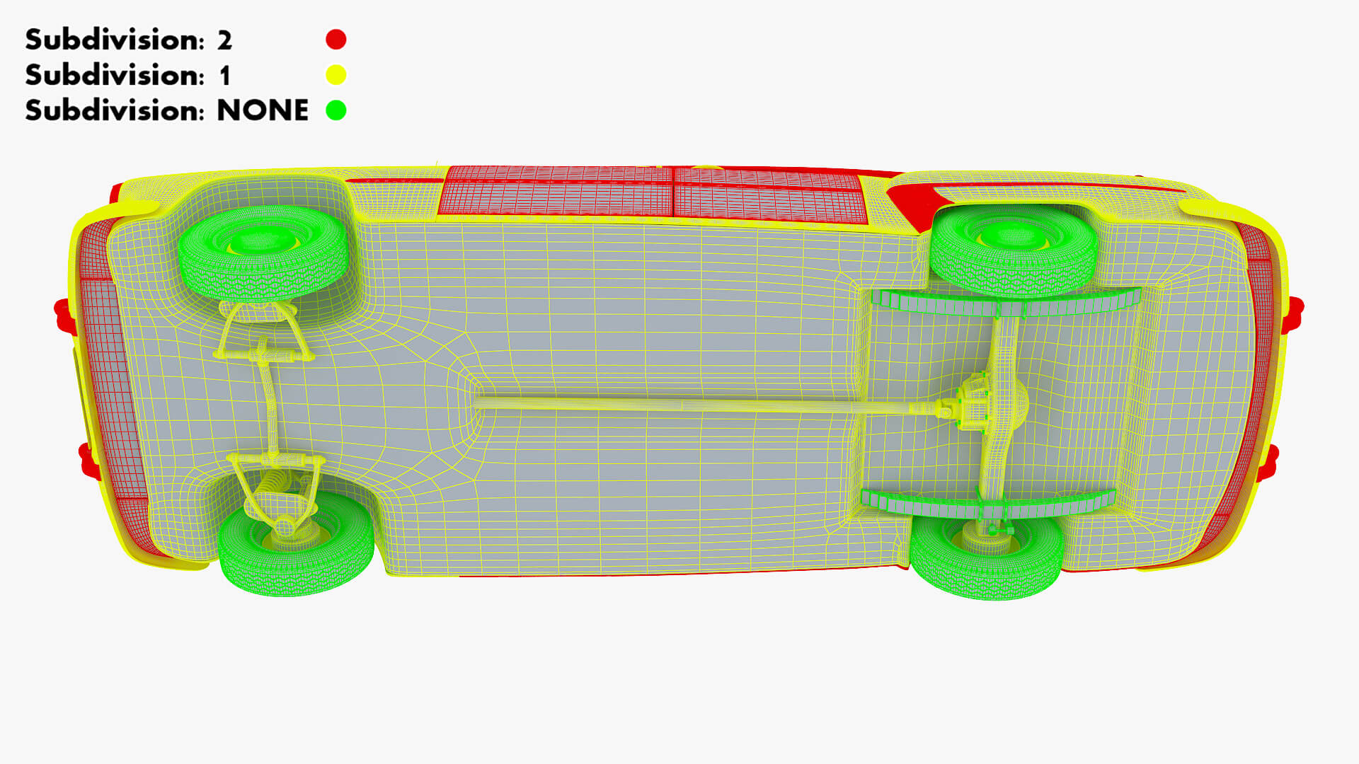 GAZ 12 Zim 1949-1959 Simple Interior M 1 3D Model by Zurel