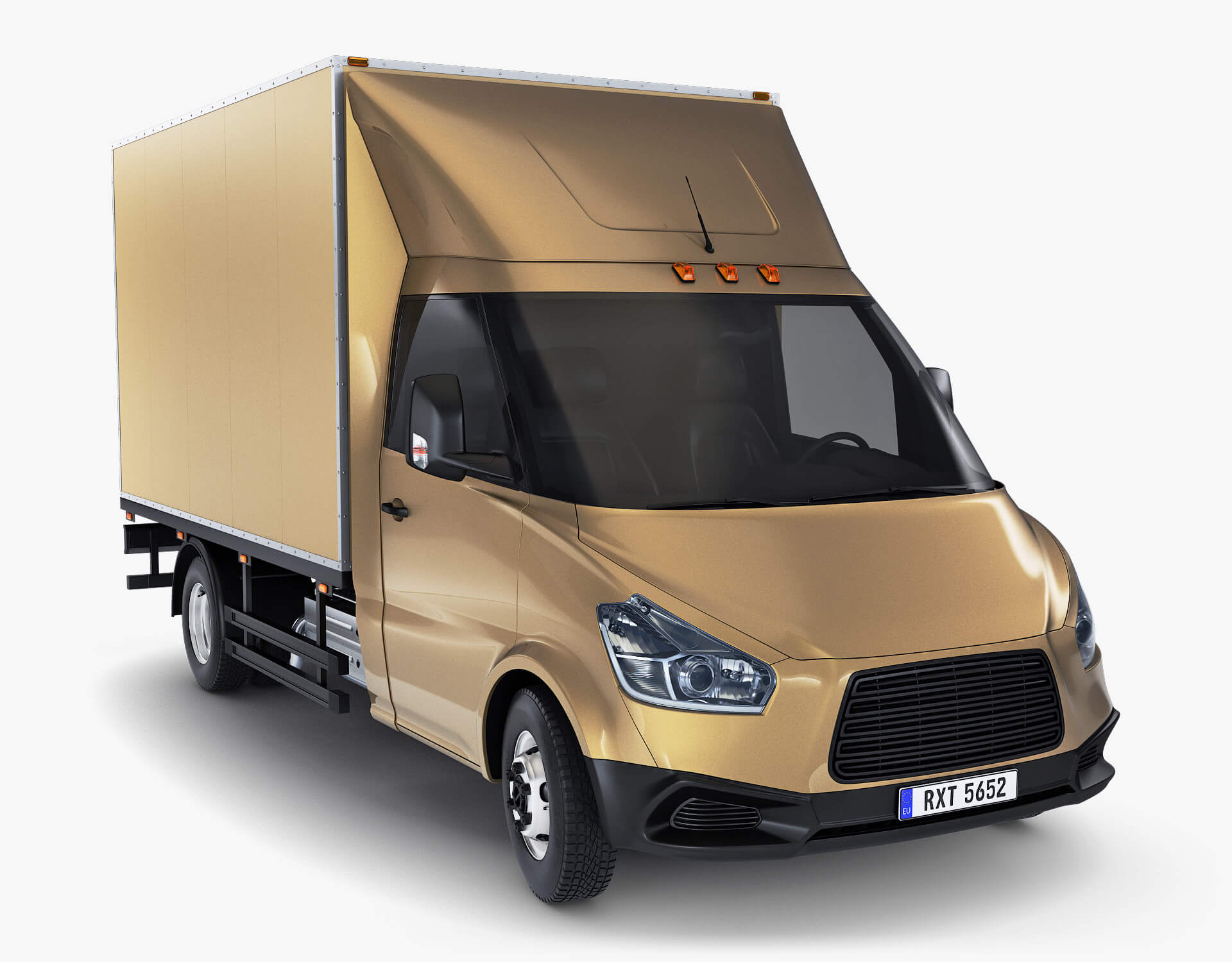 Generic Box Truck M 2 - 3D Model by Zurel