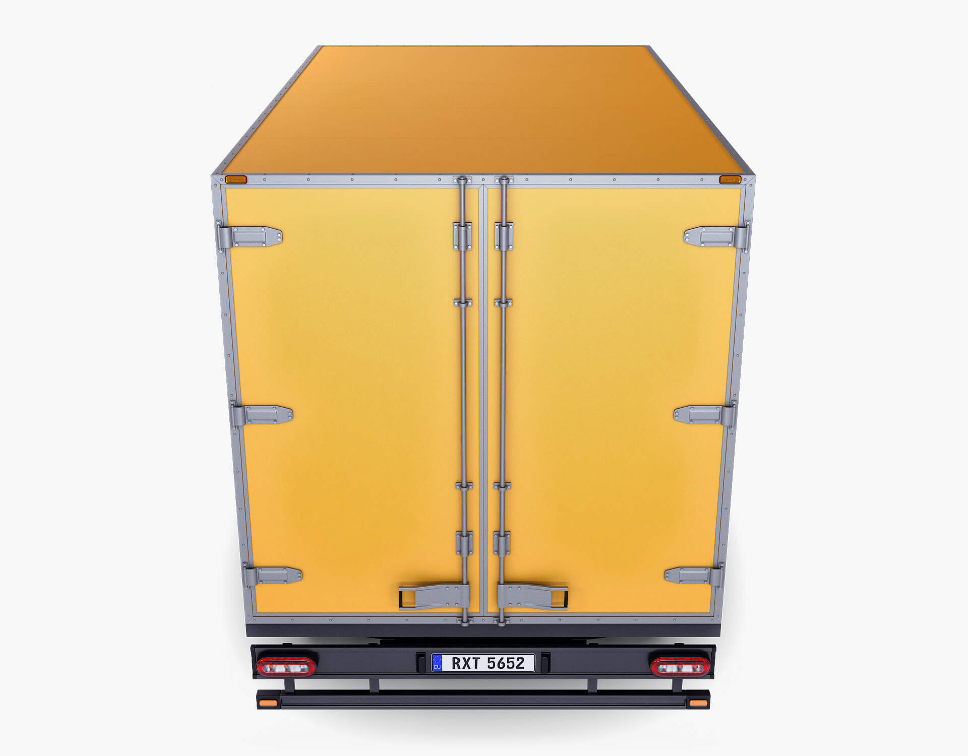 Generic Box Truck M 1 - 3D Model by Zurel