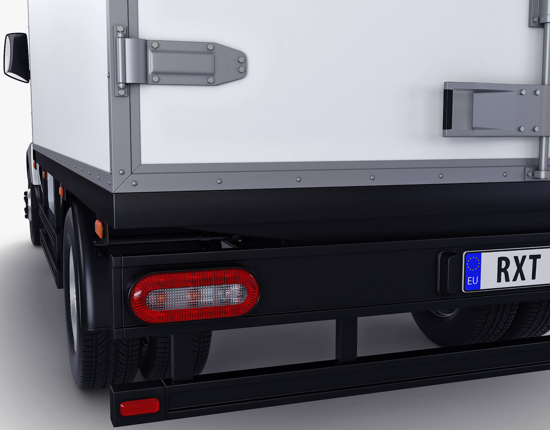 Generic Box Truck M 4 - 3D Model by Zurel