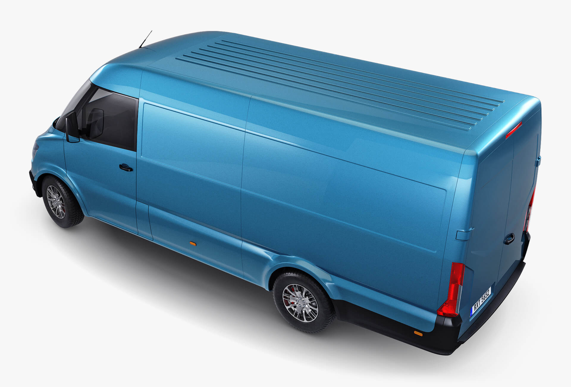 Generic Commercial Cargo Van M 1 - 3D Model by Zurel