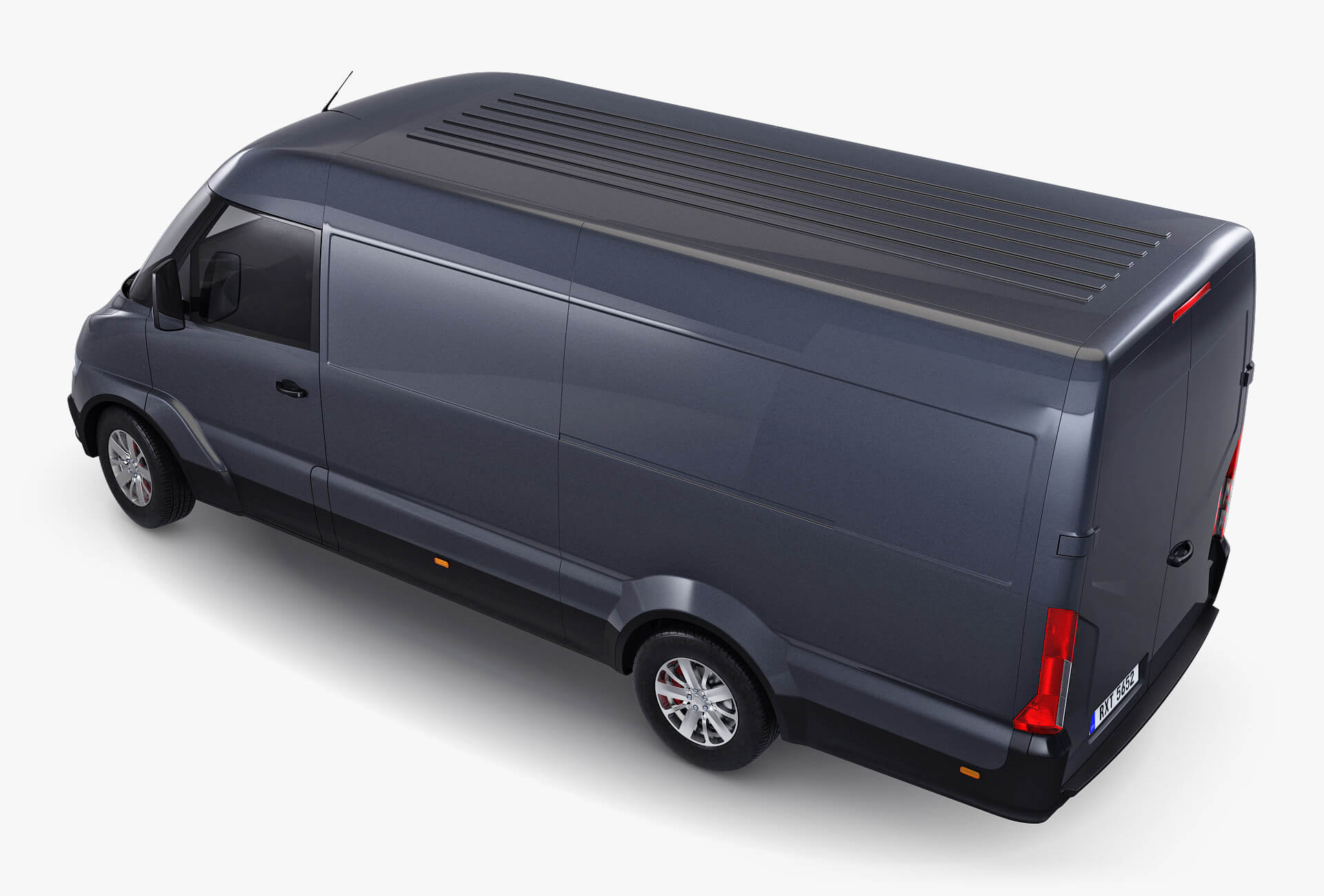 Generic Commercial Cargo Van M 3 - 3D Model by Zurel