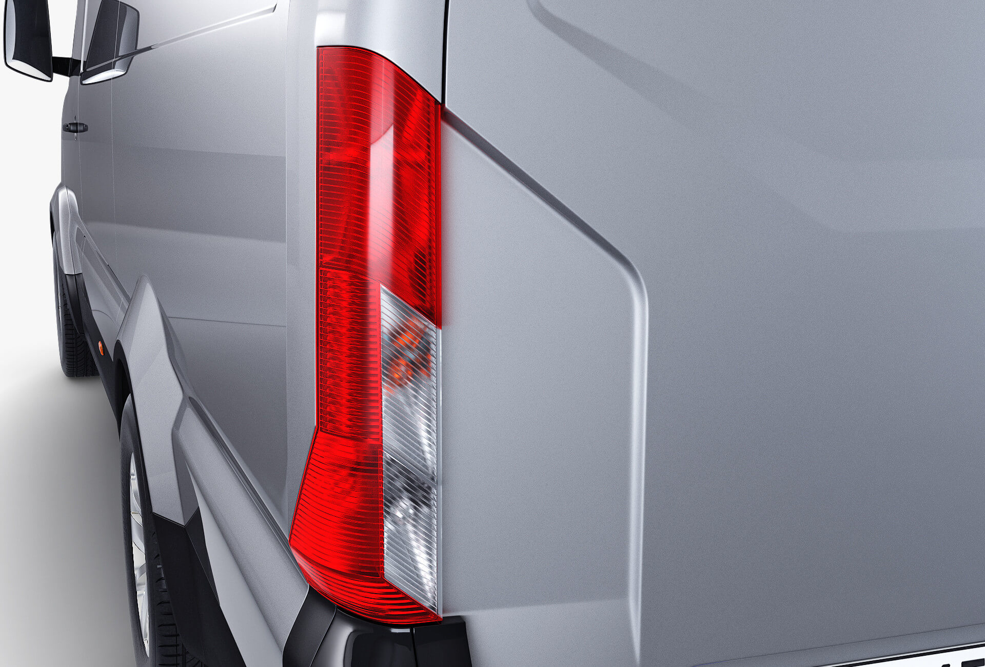 Generic Commercial Cargo Van M 4 - 3D Model by Zurel