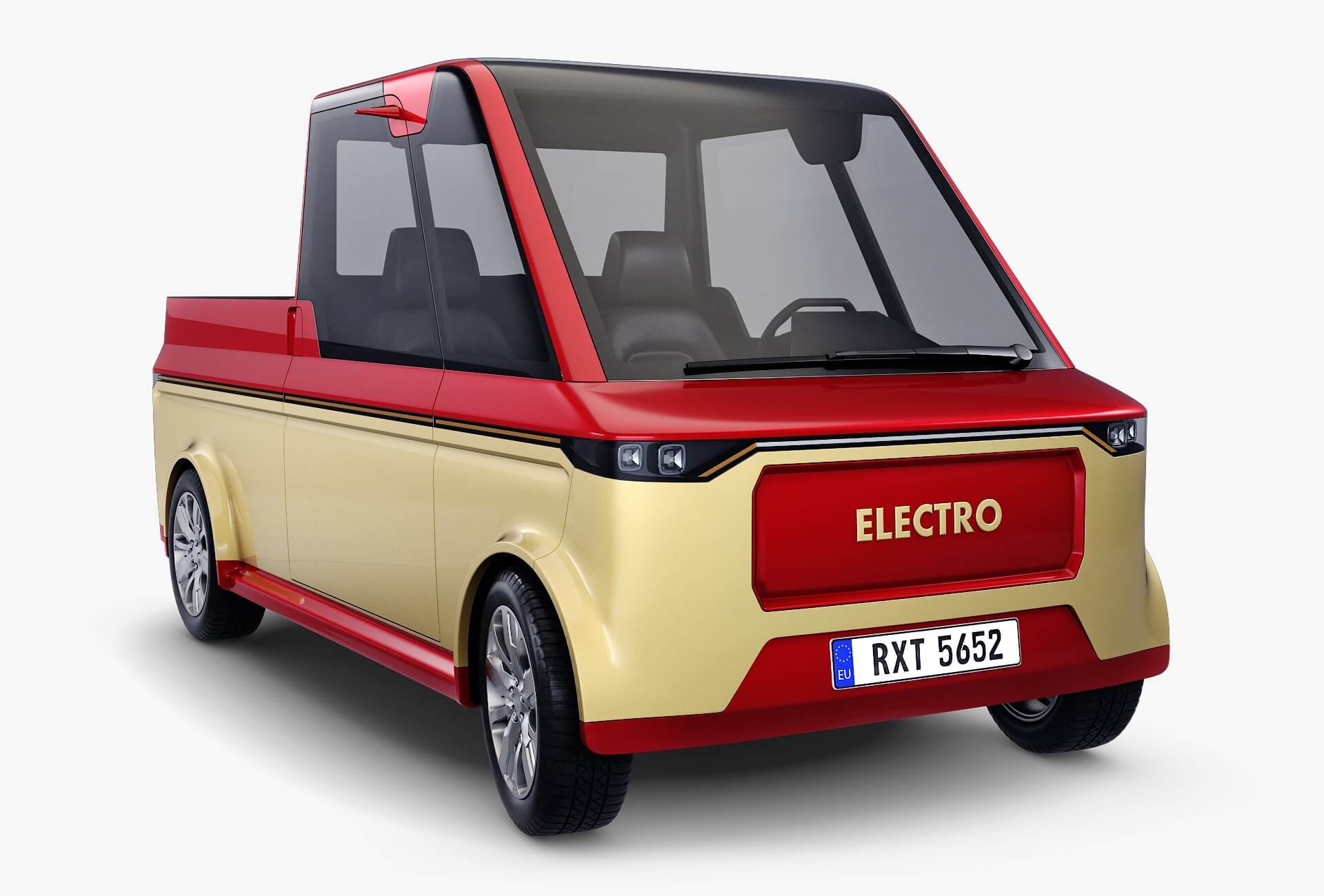 Generic Compact City Pick-Up M 1 3D Model by Zurel