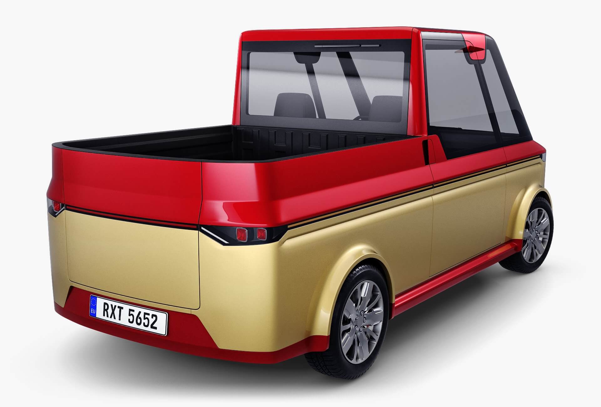 Generic Compact City Pick-Up M 1 3D Model by Zurel