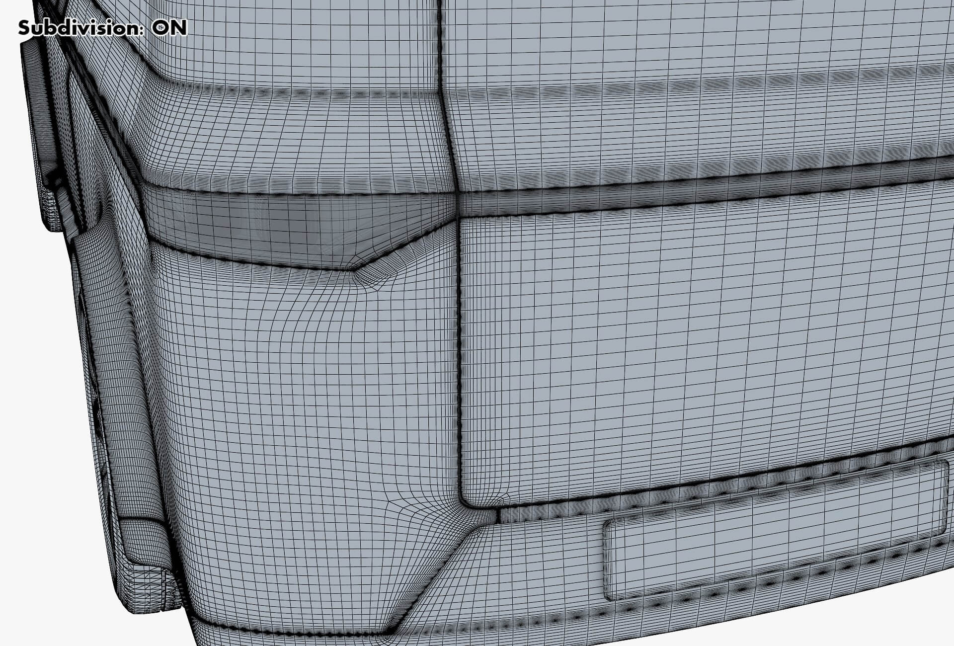 Generic Compact City Pick-Up M 1 3D Model by Zurel