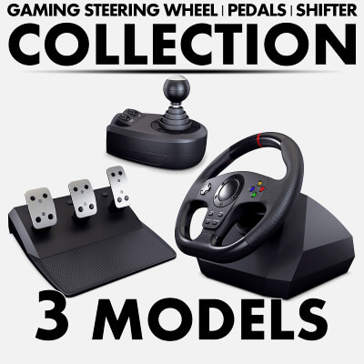 3D Models | Video Games | Steering Wheels | RenderHub