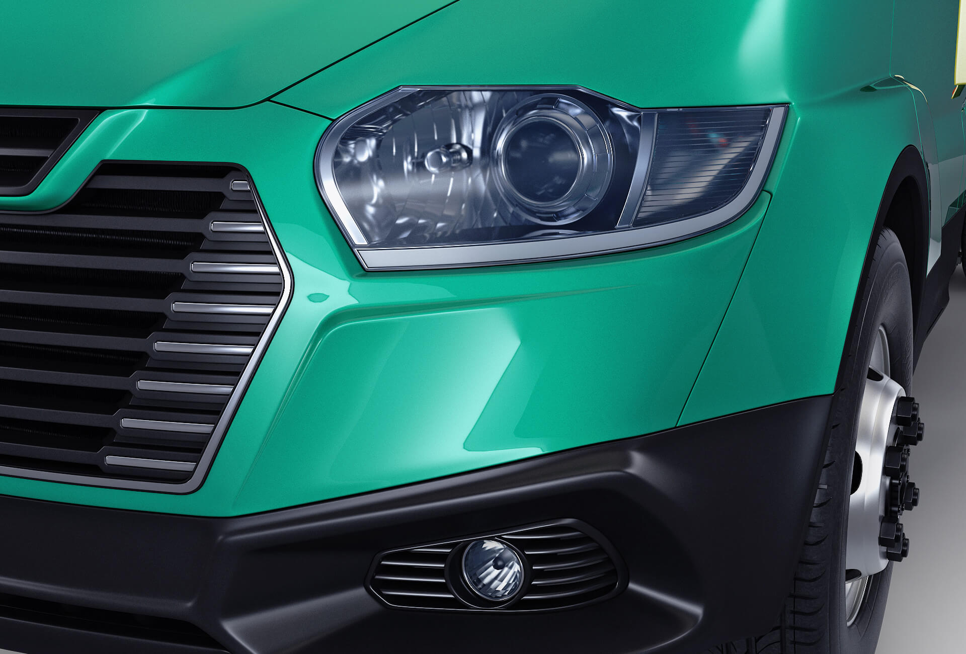 Generic Light Truck Tank M 2 - 3D Model by Zurel