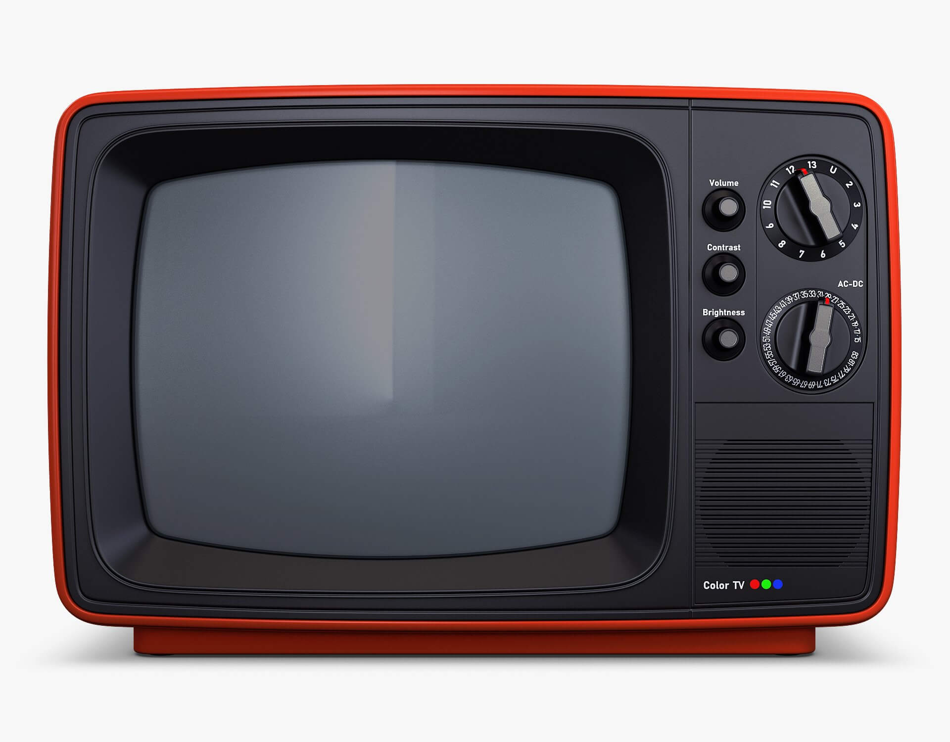 Generic Retro TV M 1 - 3D Model by Zurel