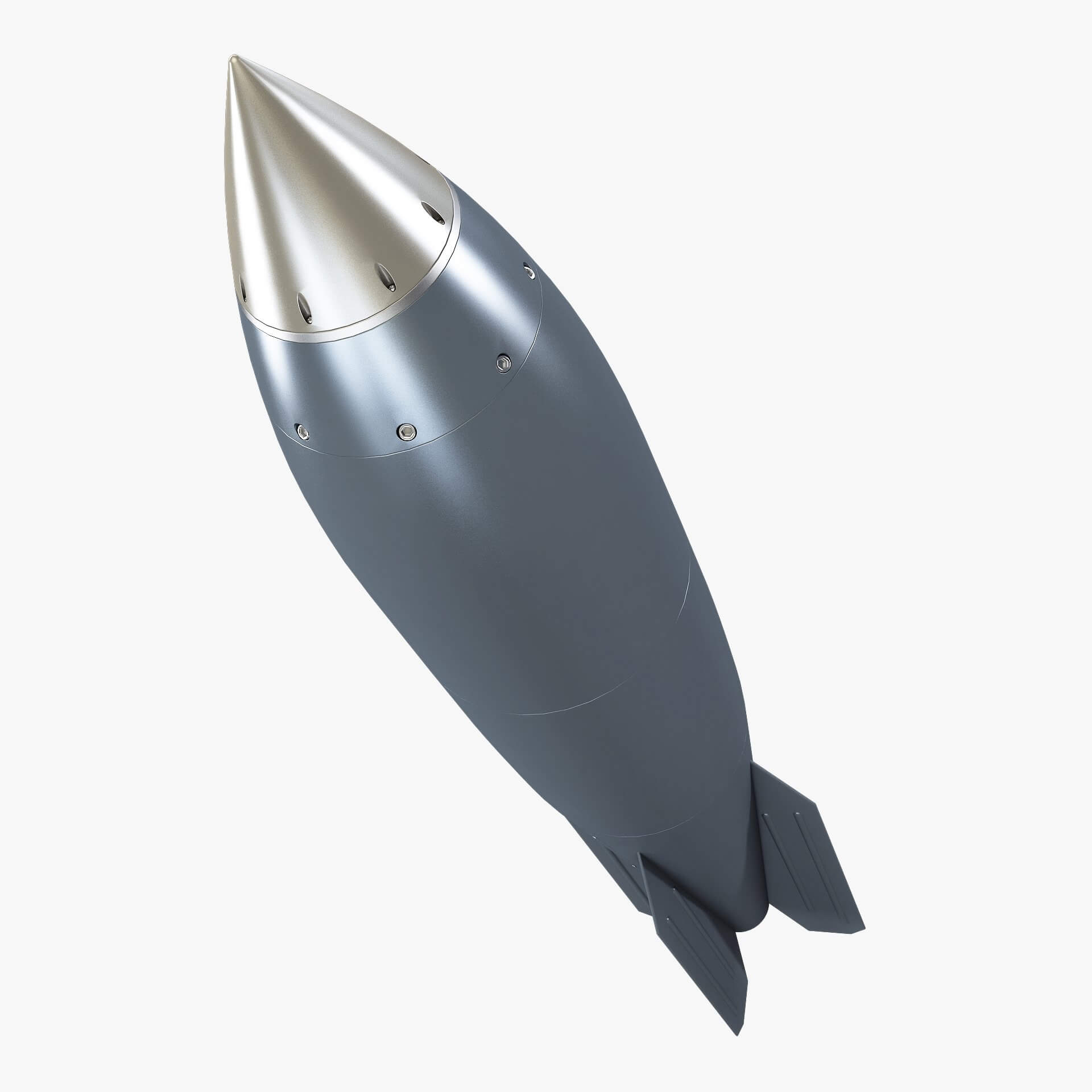 Generic Rocket V 1 - 3D Model by Zurel