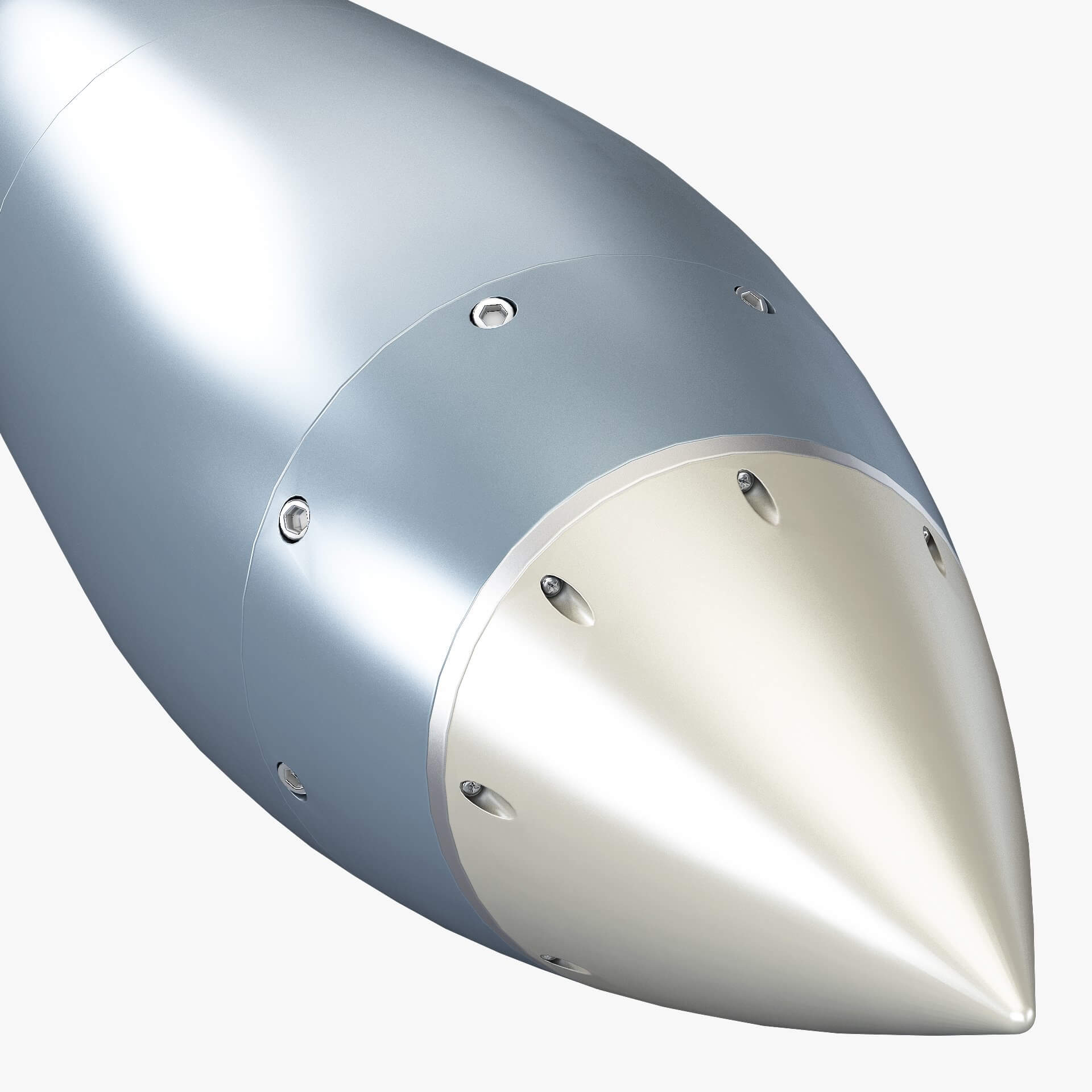 Generic Rocket V 1 - 3D Model by Zurel