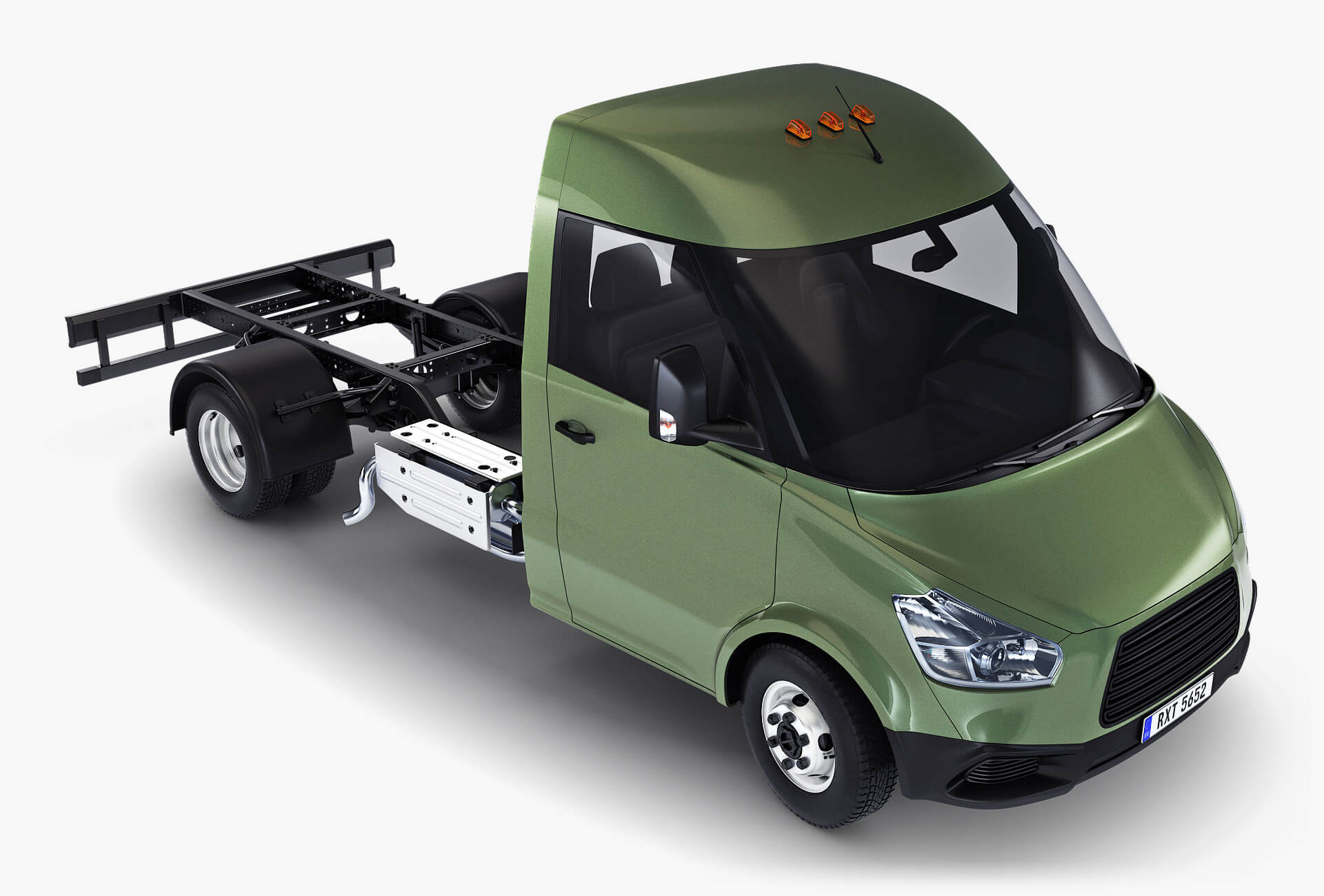 Generic Truck Chassis Frame M 1 - 3D Model by Zurel