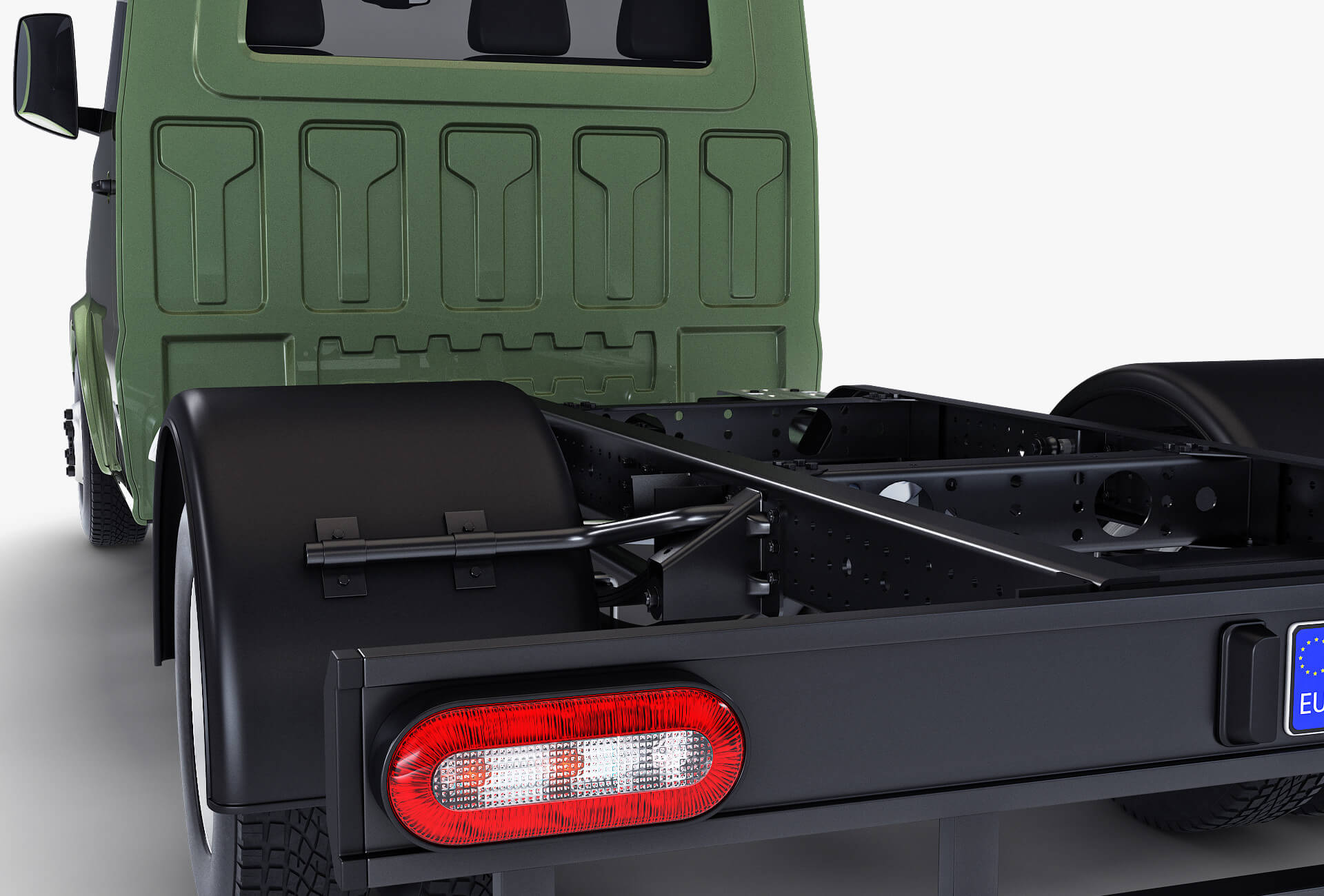 Generic Truck Chassis Frame M 1 - 3D Model by Zurel