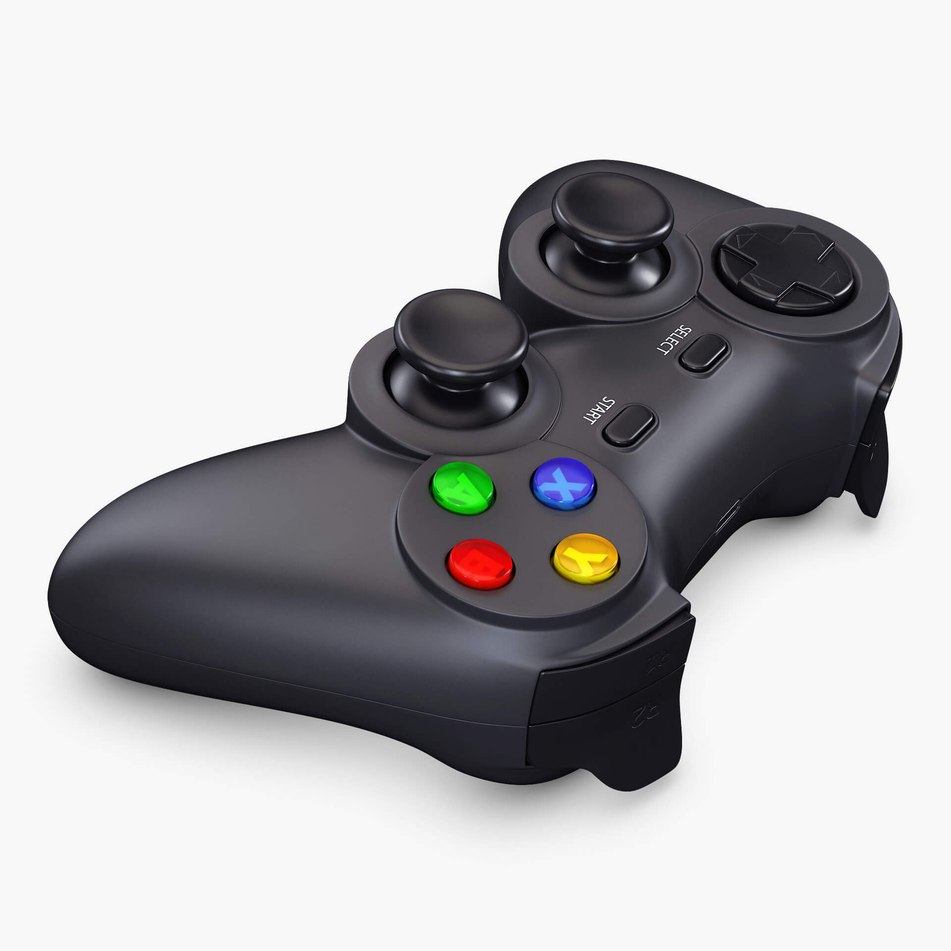 Generic Video Game Controller M 1 - 3D Model by Zurel