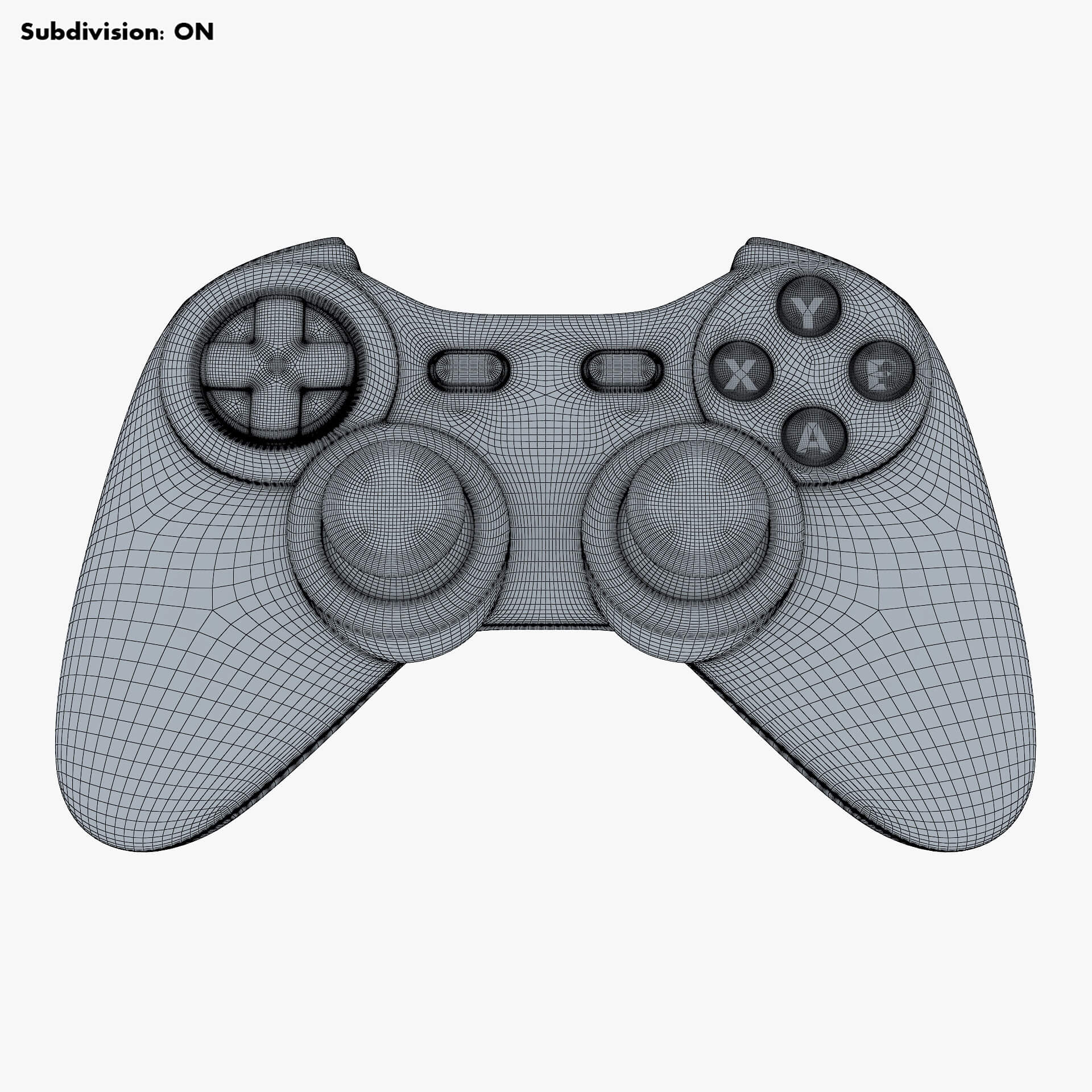 Generic Video Game Controller M 1 - 3D Model by Zurel