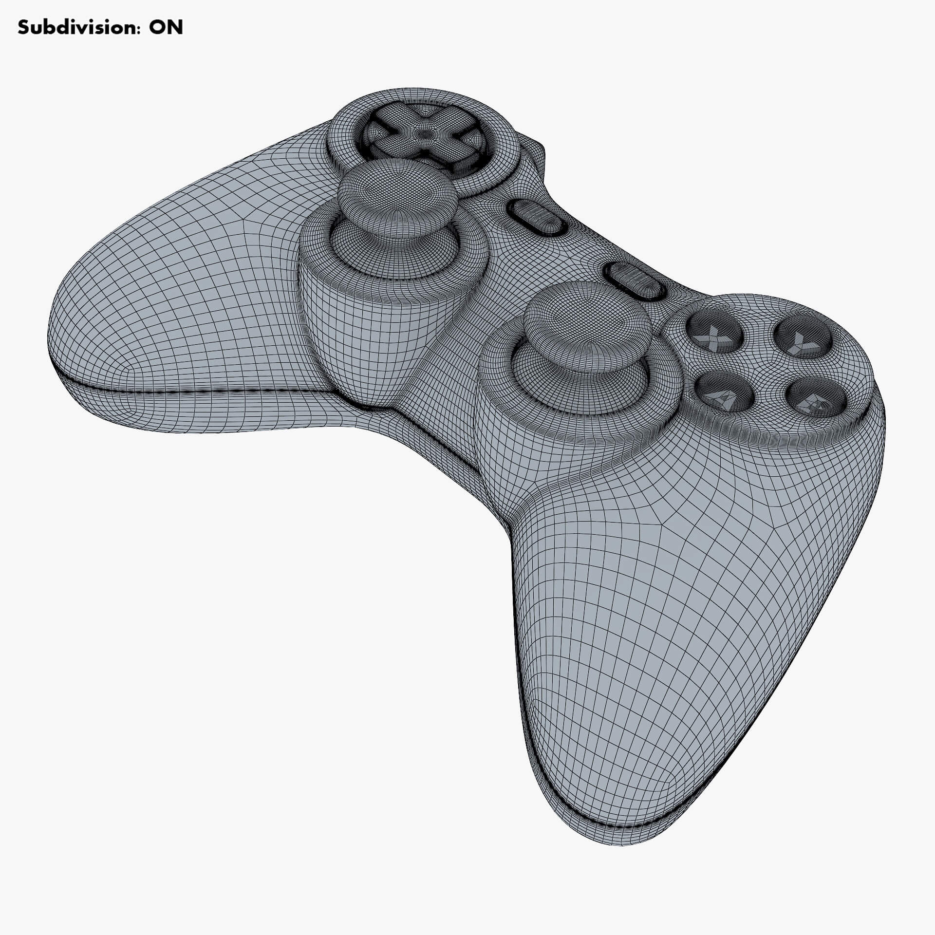 Generic Video Game Controller M 1 - 3D Model by Zurel