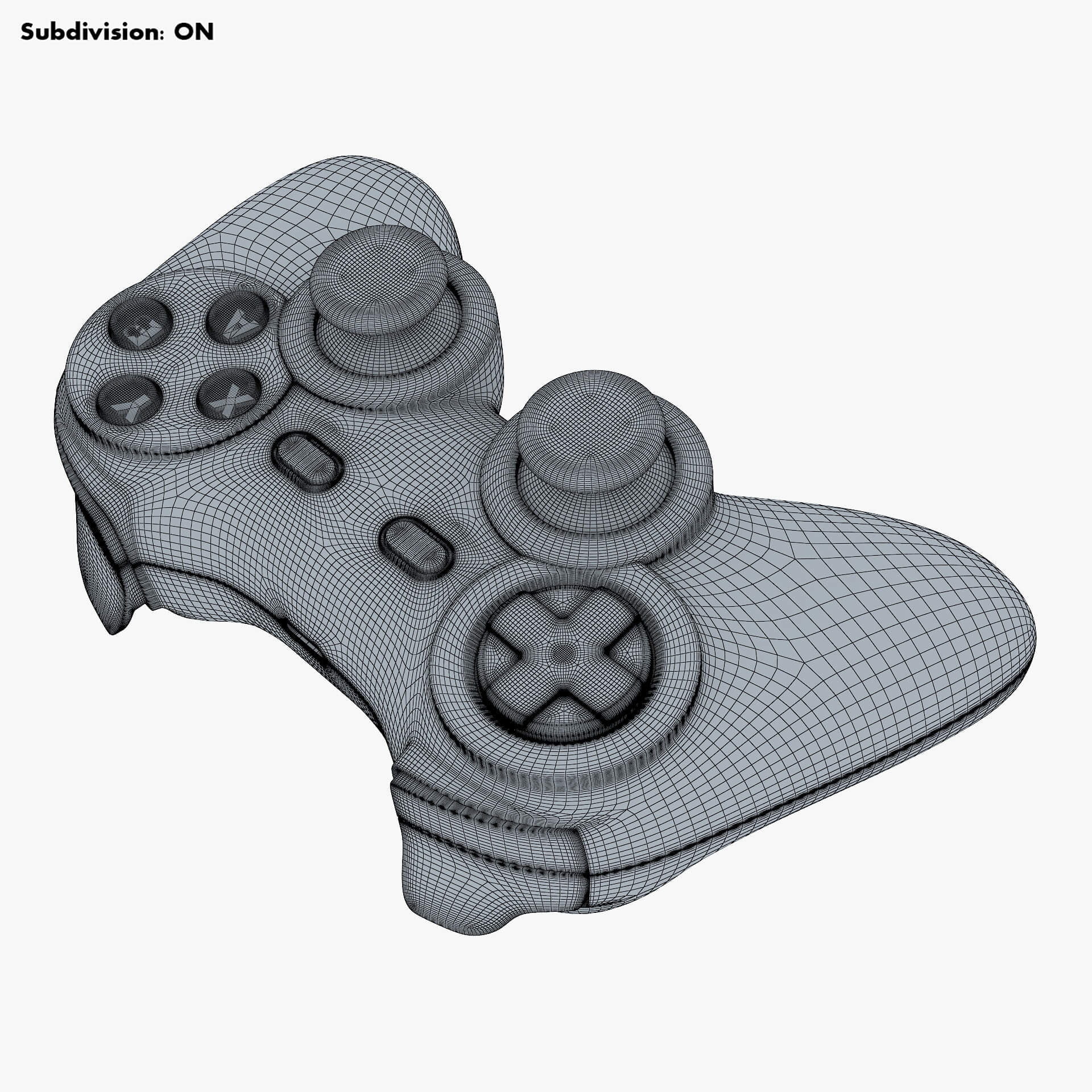 Generic Video Game Controller M 1 - 3D Model by Zurel