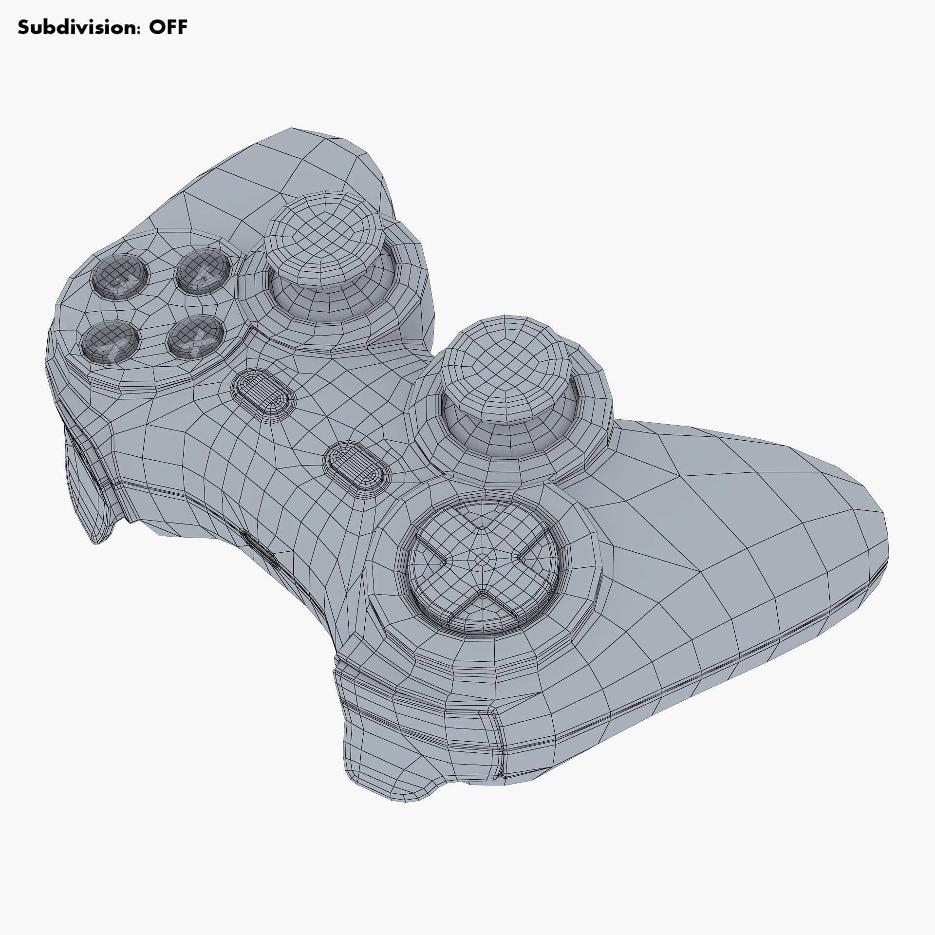 Generic Video Game Controller M 1 - 3D Model by Zurel