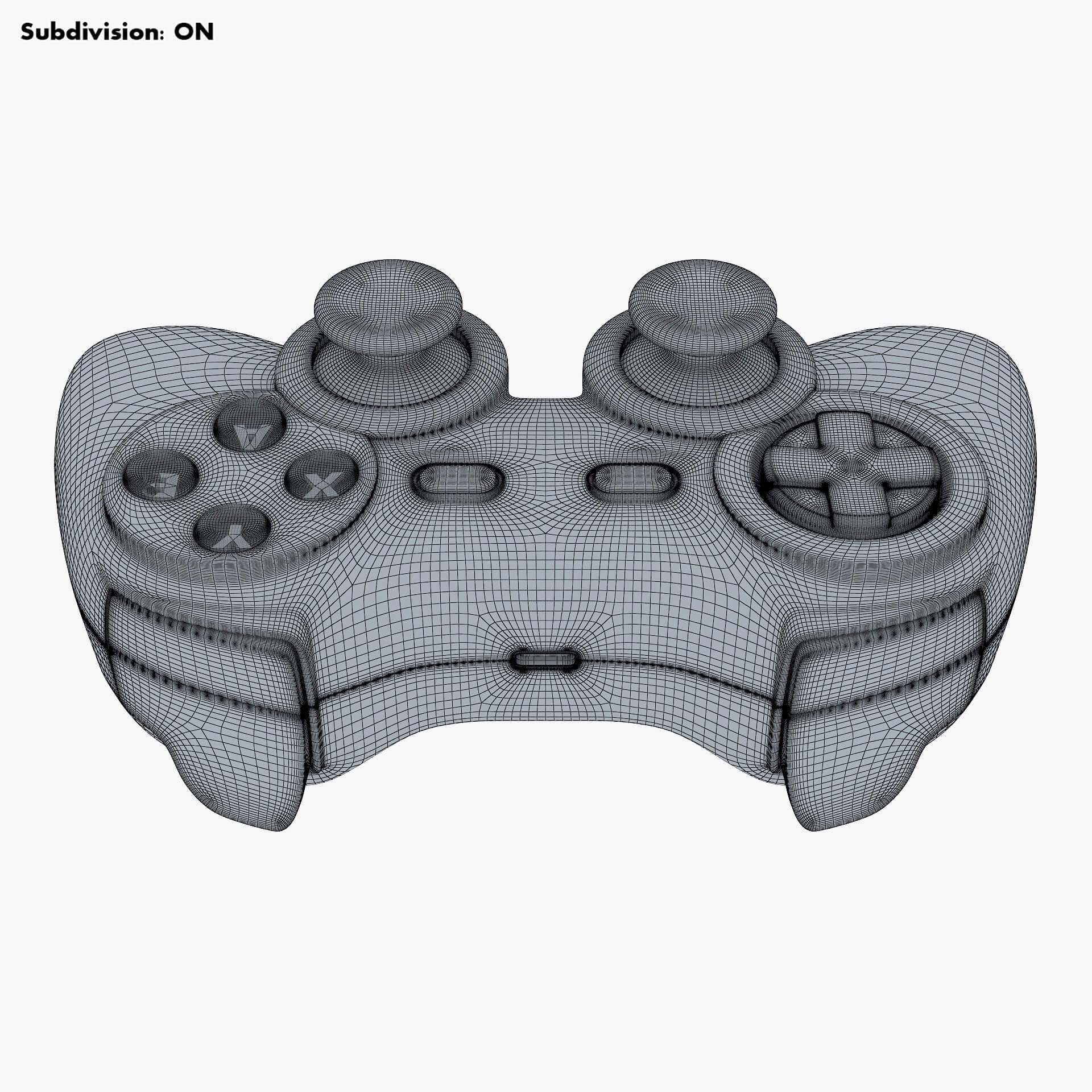 Generic Video Game Controller M 1 - 3D Model by Zurel
