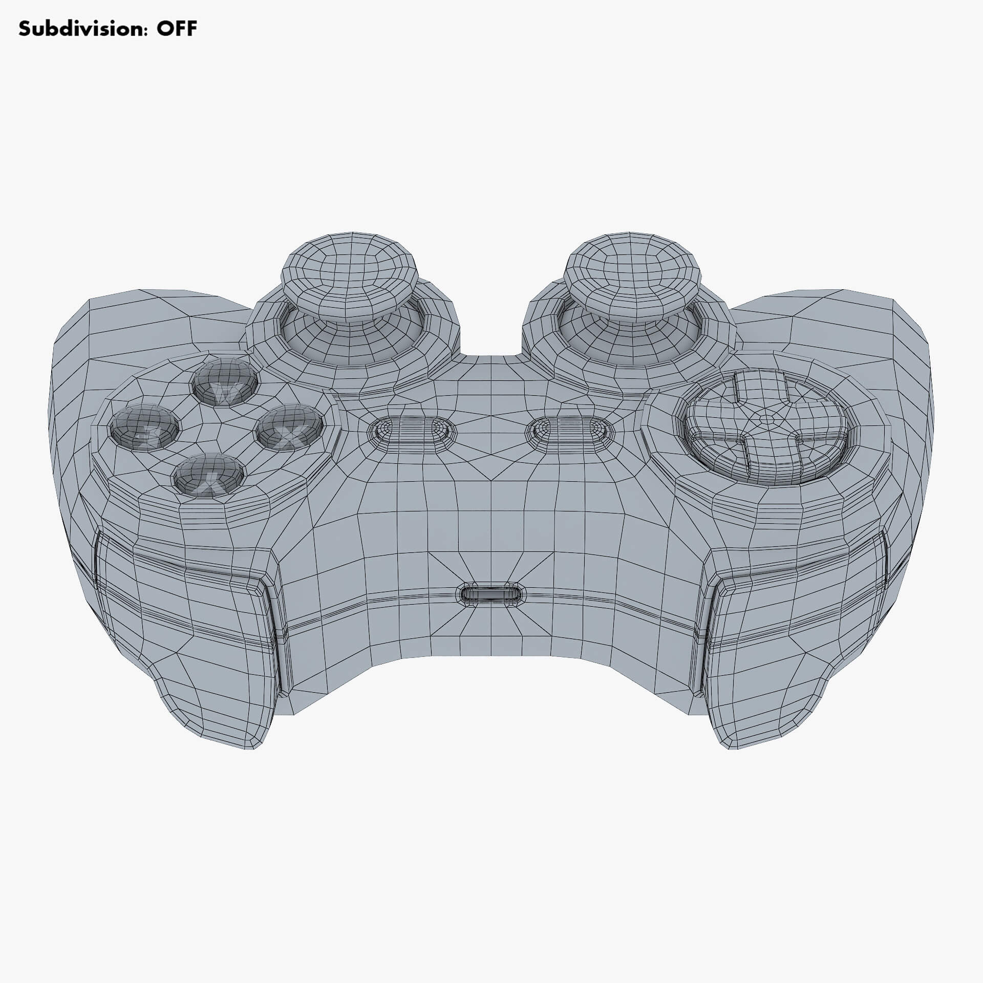 Generic Video Game Controller M 1 - 3D Model by Zurel