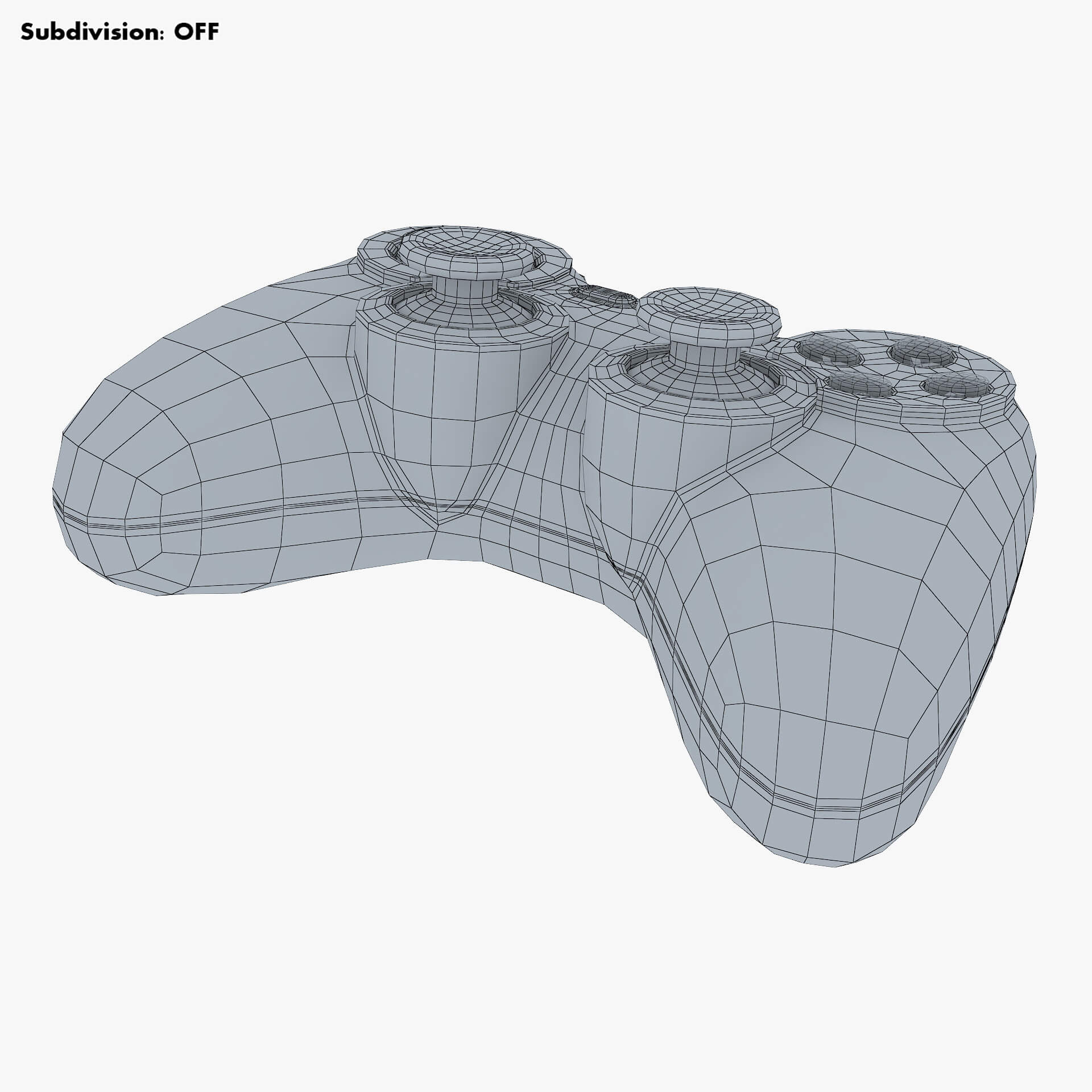 Generic Video Game Controller M 1 - 3D Model by Zurel