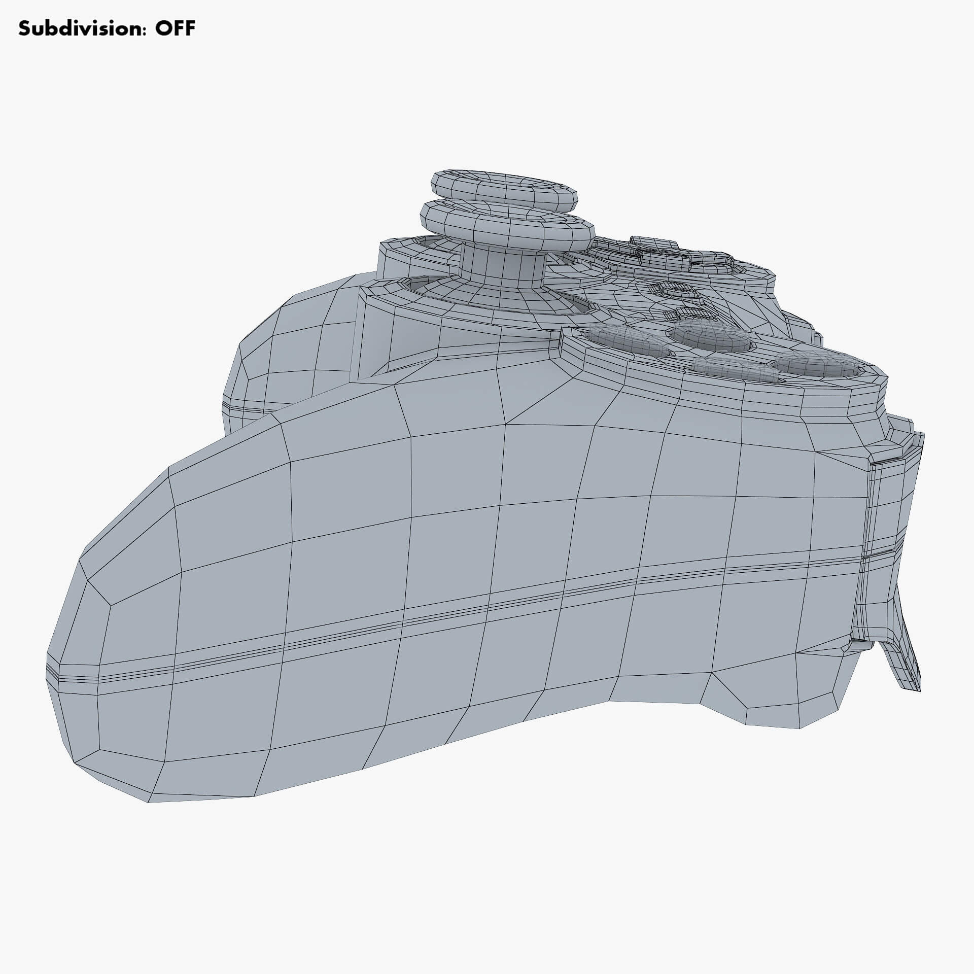 Generic Video Game Controller M 1 - 3D Model by Zurel
