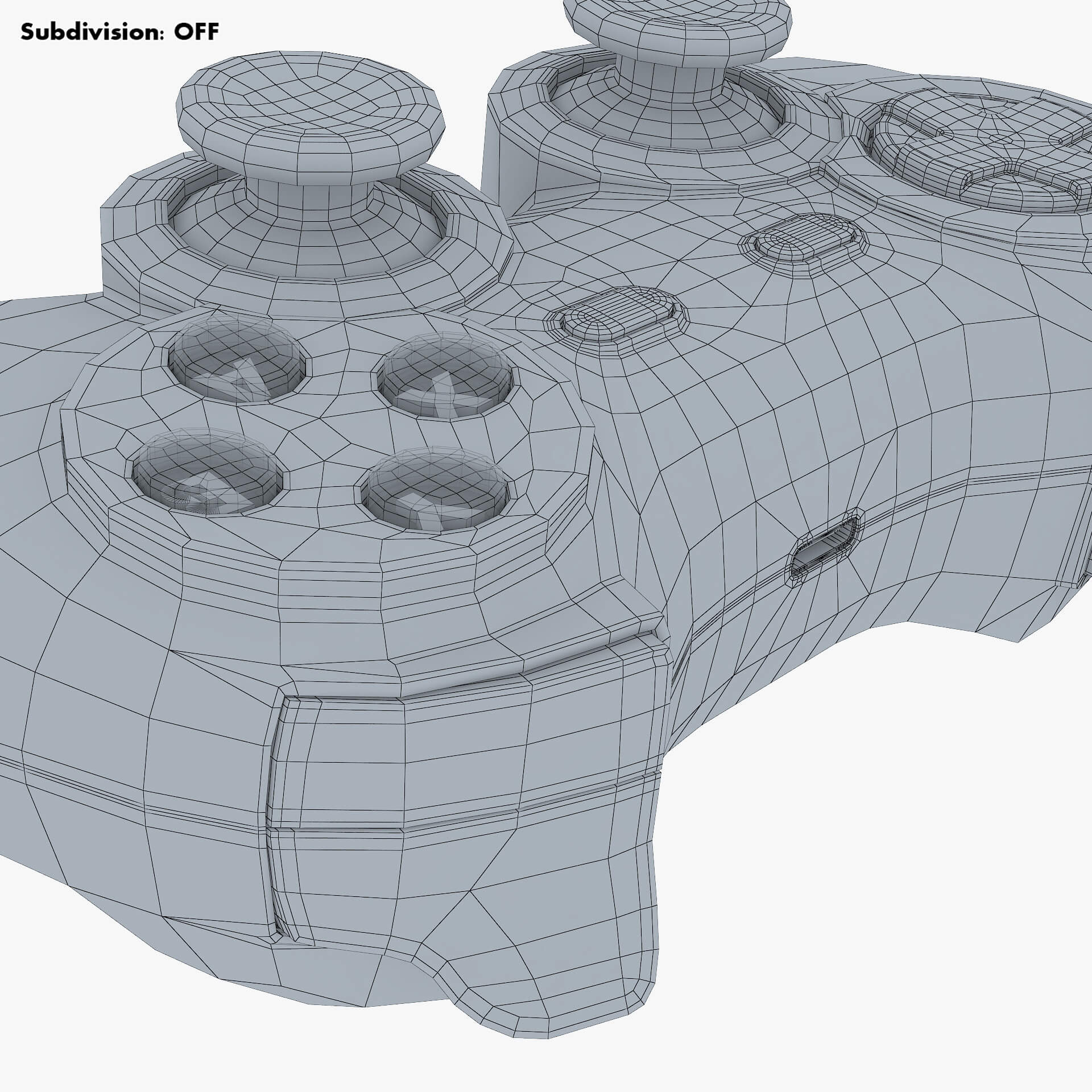 Generic Video Game Controller M 1 - 3D Model by Zurel