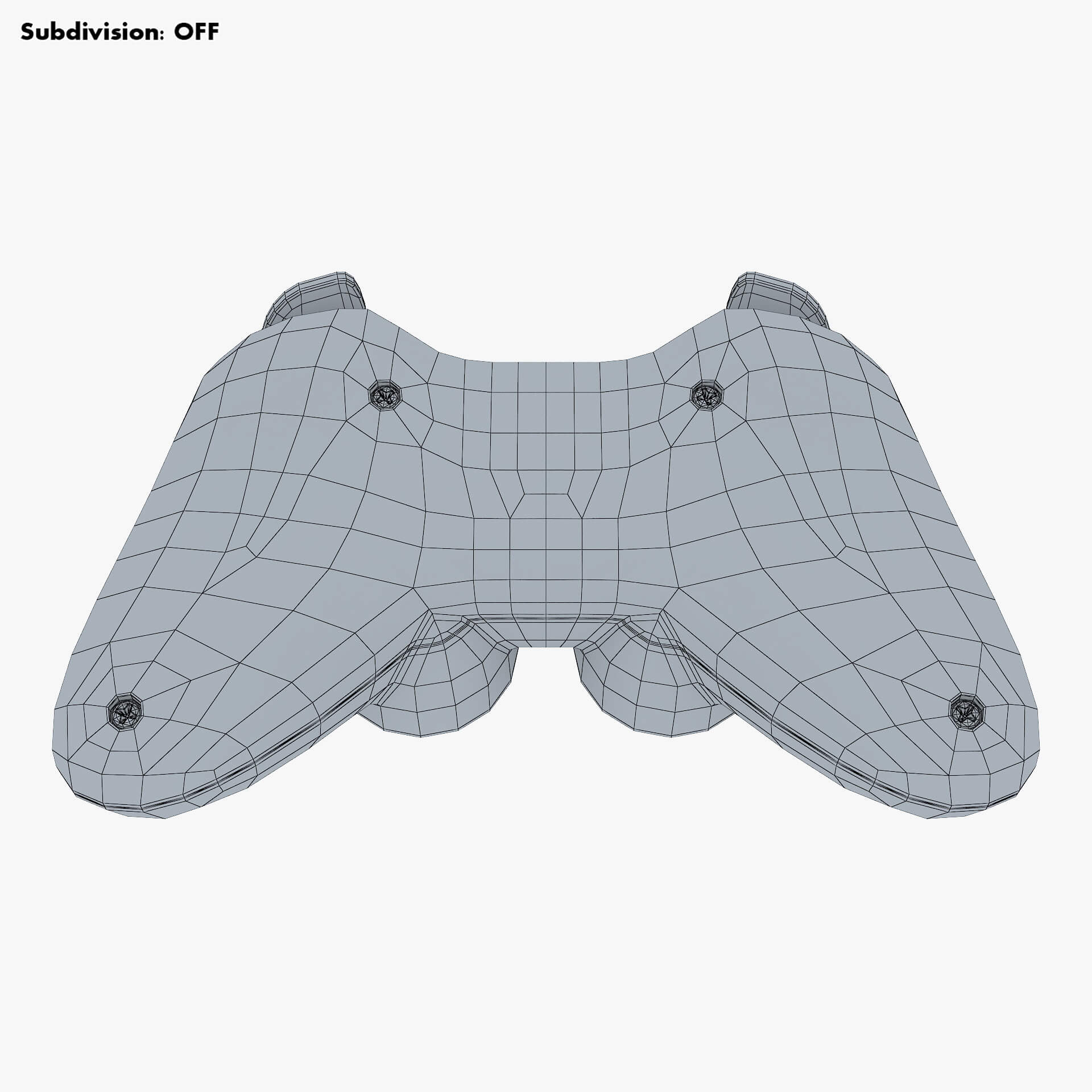 Generic Video Game Controller M 1 - 3D Model by Zurel