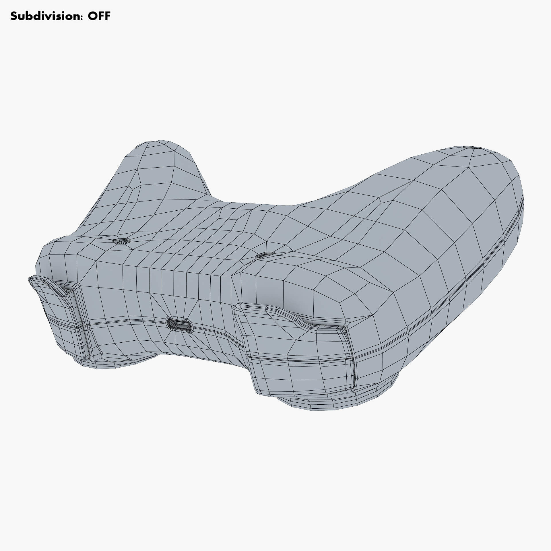 Generic Video Game Controller M 1 - 3D Model by Zurel