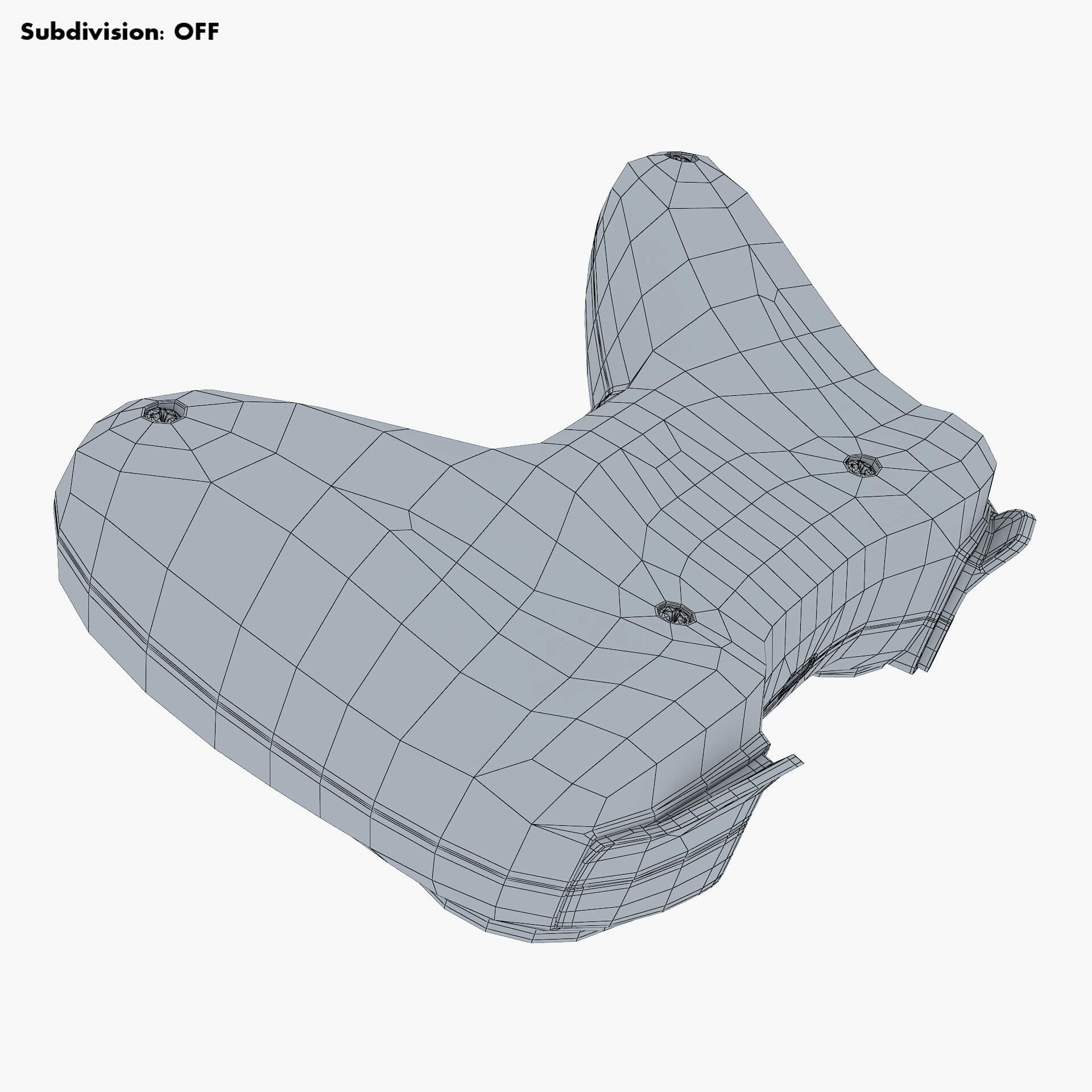 Generic Video Game Controller M 1 - 3D Model by Zurel