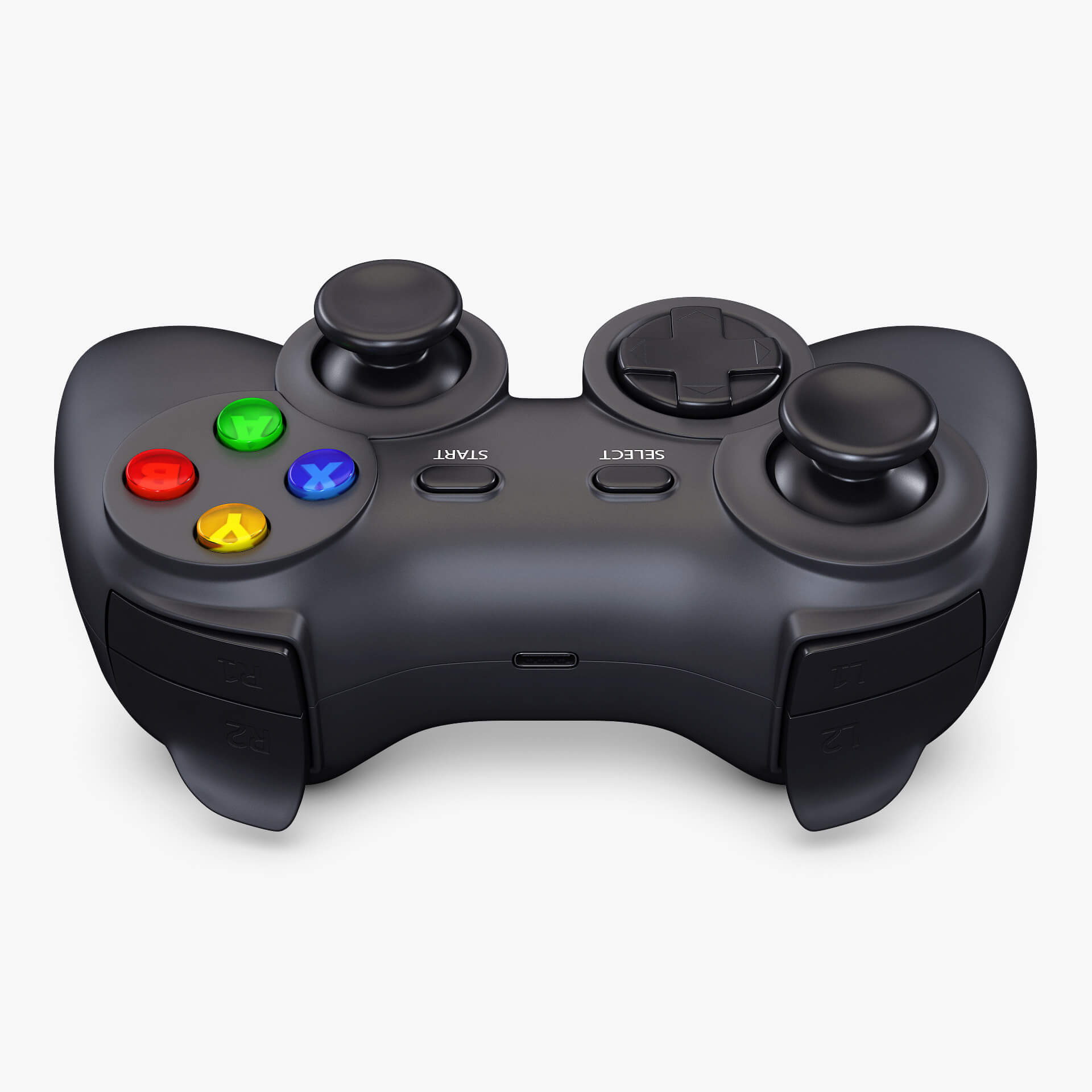 Generic Video Game Controller M 2 - 3D Model by Zurel