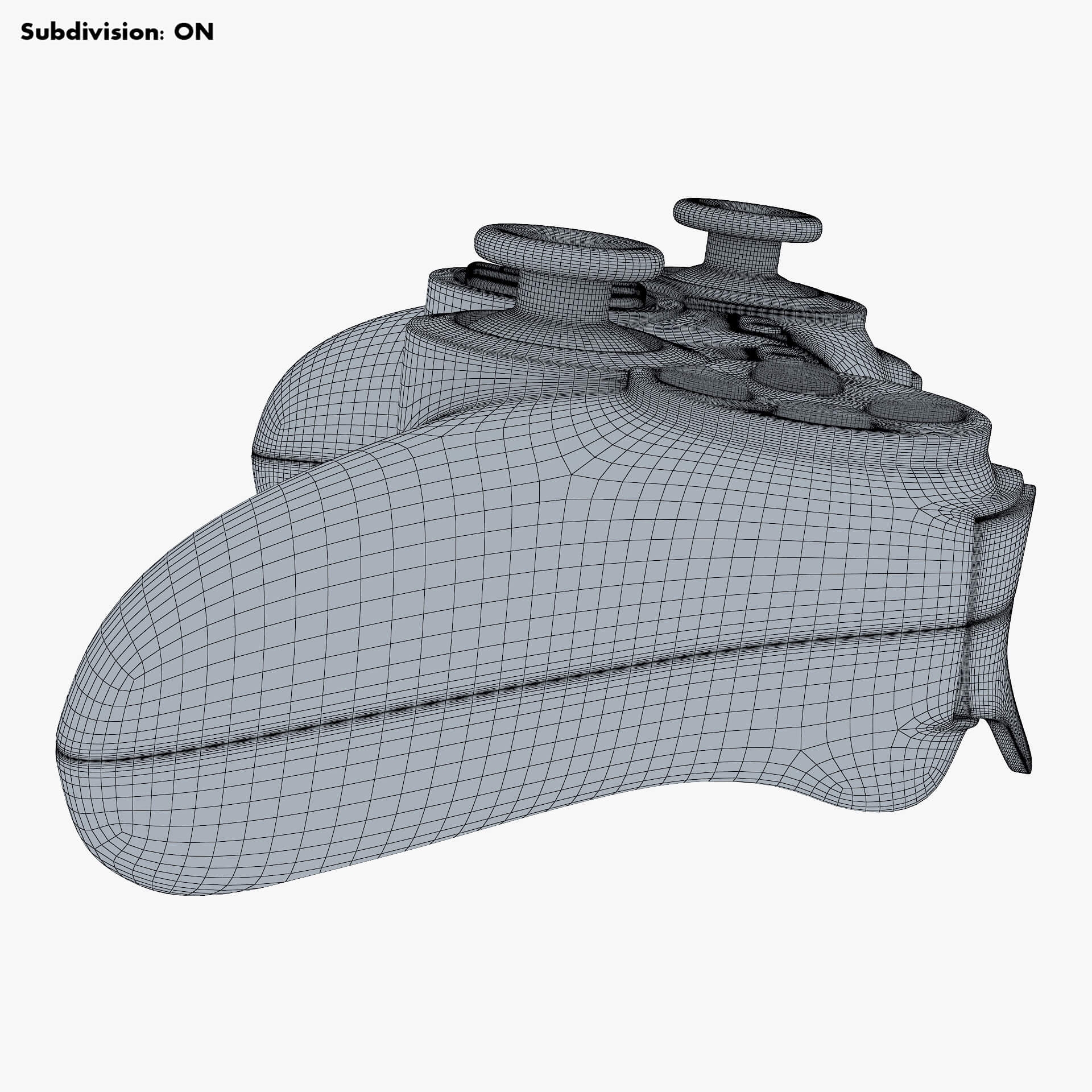 Generic Video Game Controller M 2 - 3D Model by Zurel