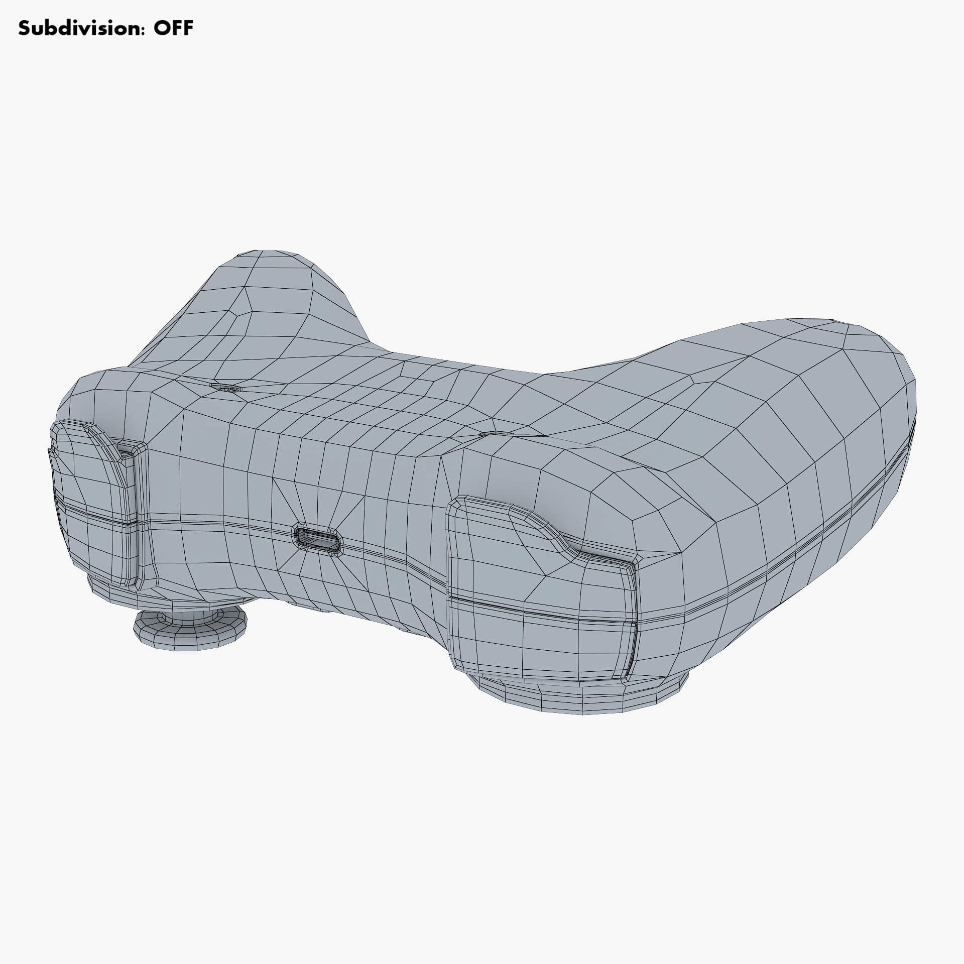 Generic Video Game Controller M 2 - 3D Model by Zurel
