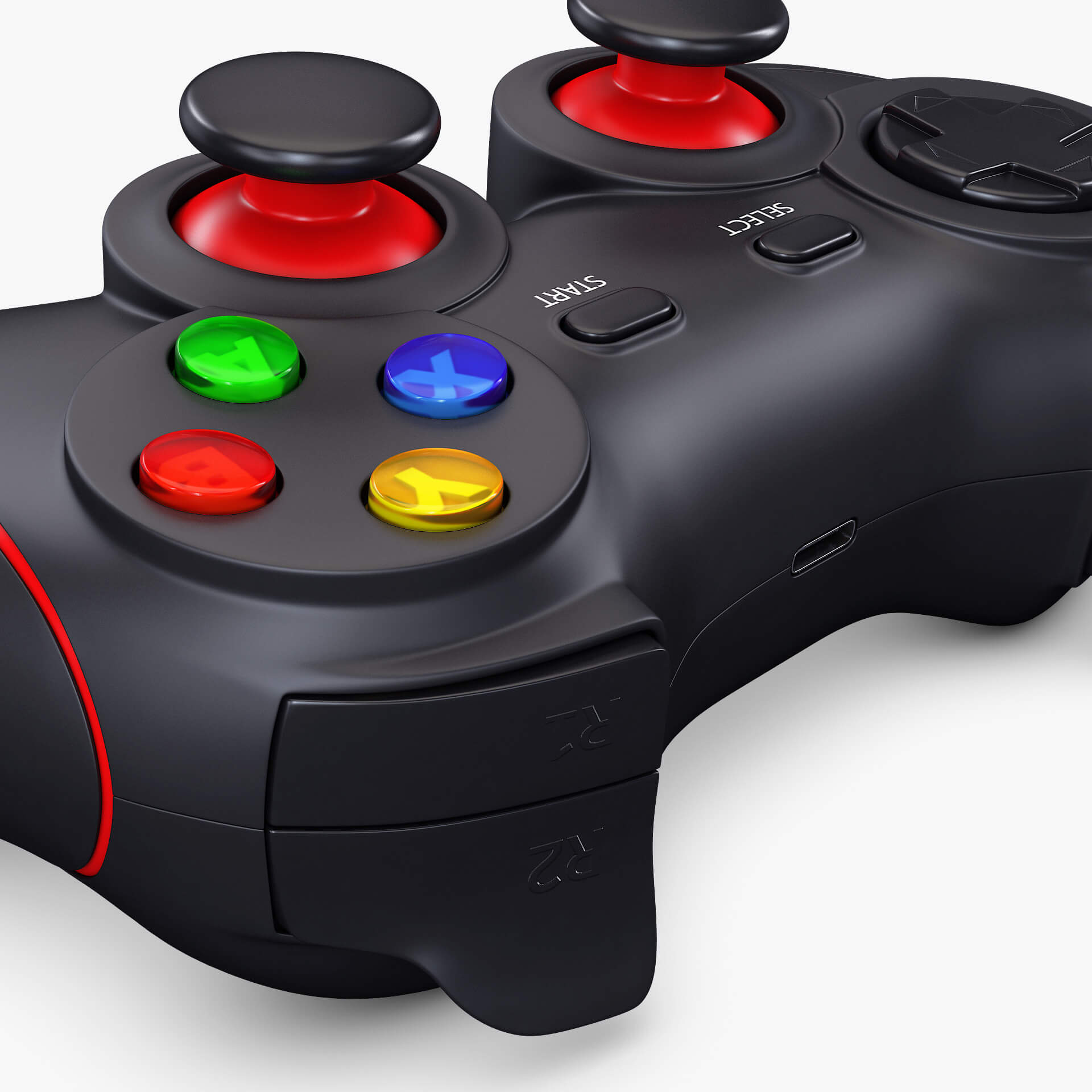 Generic Video Game Controller M 3 - 3D Model by Zurel