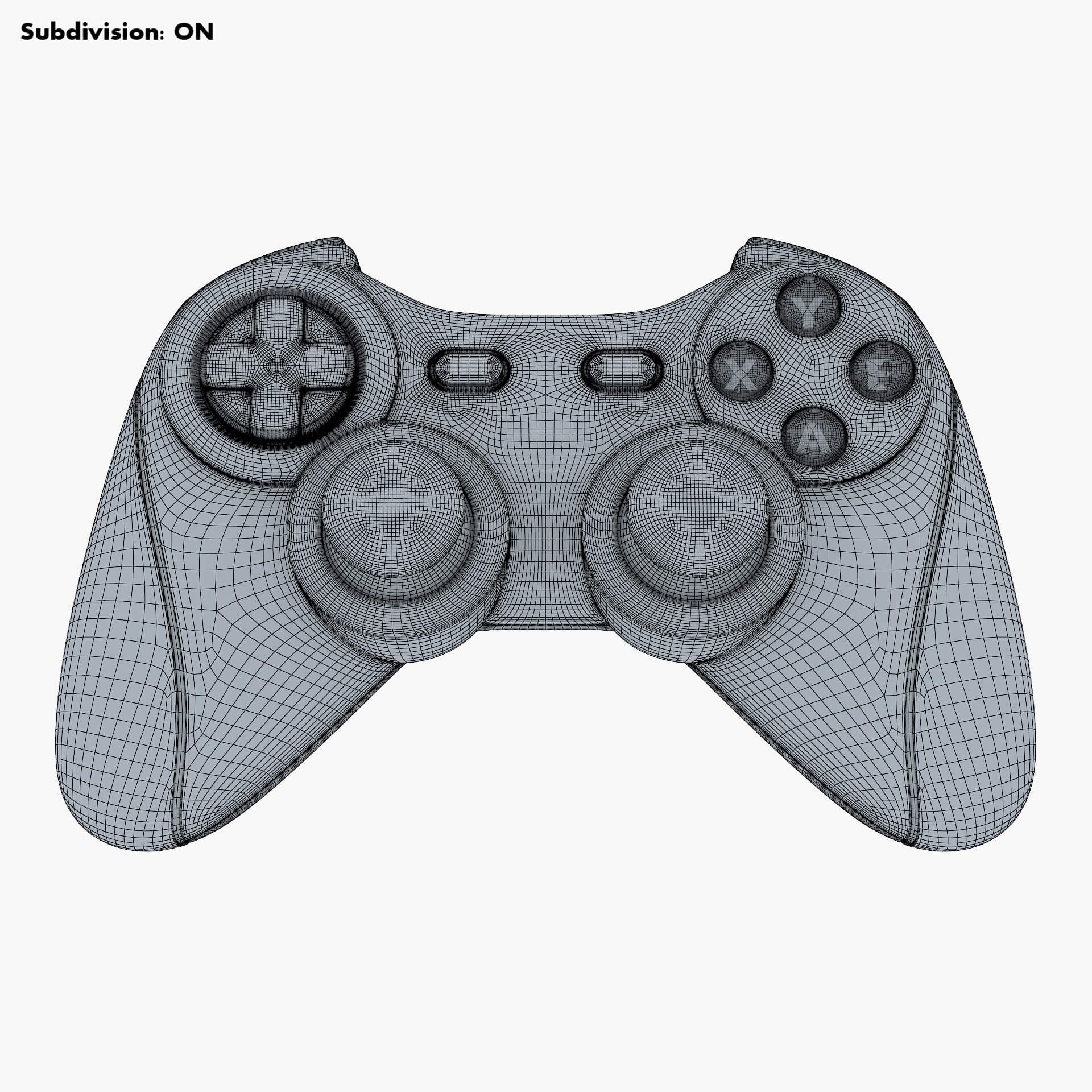 Generic Video Game Controller M 3 - 3D Model by Zurel
