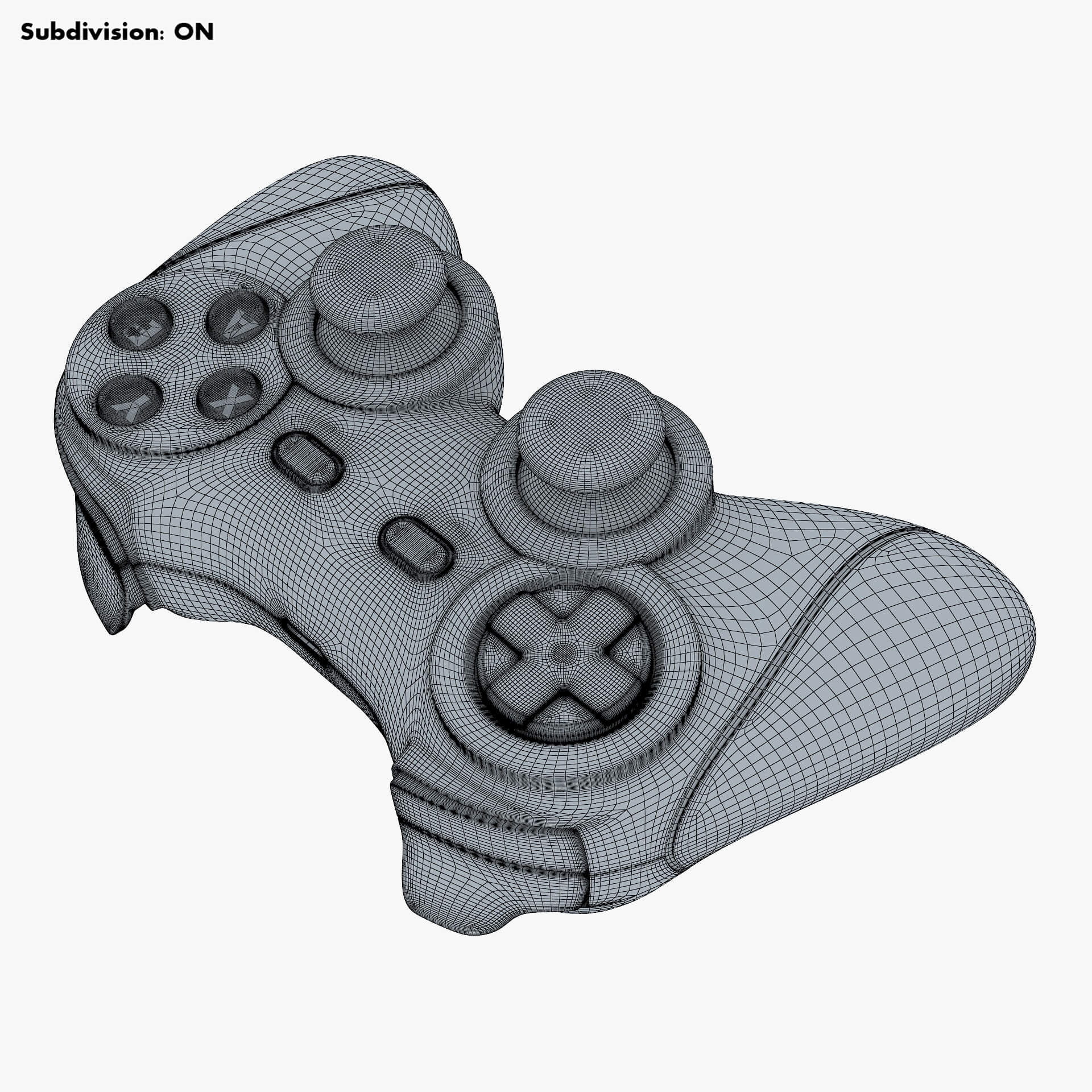 Generic Video Game Controller M 3 - 3D Model by Zurel