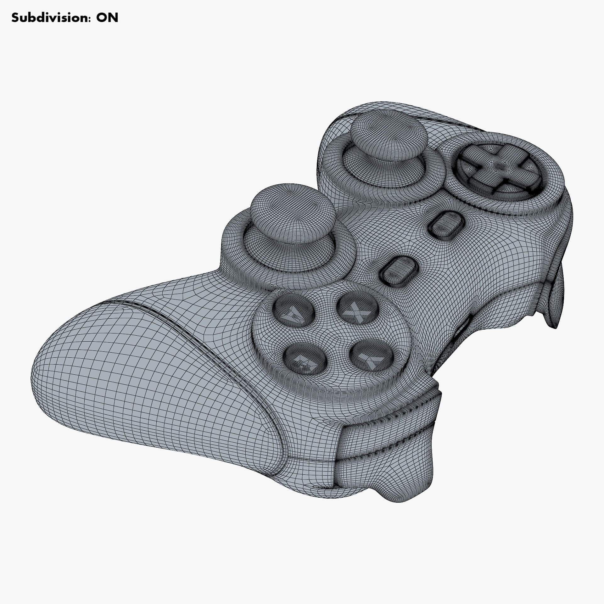 Generic Video Game Controller M 3 - 3D Model by Zurel