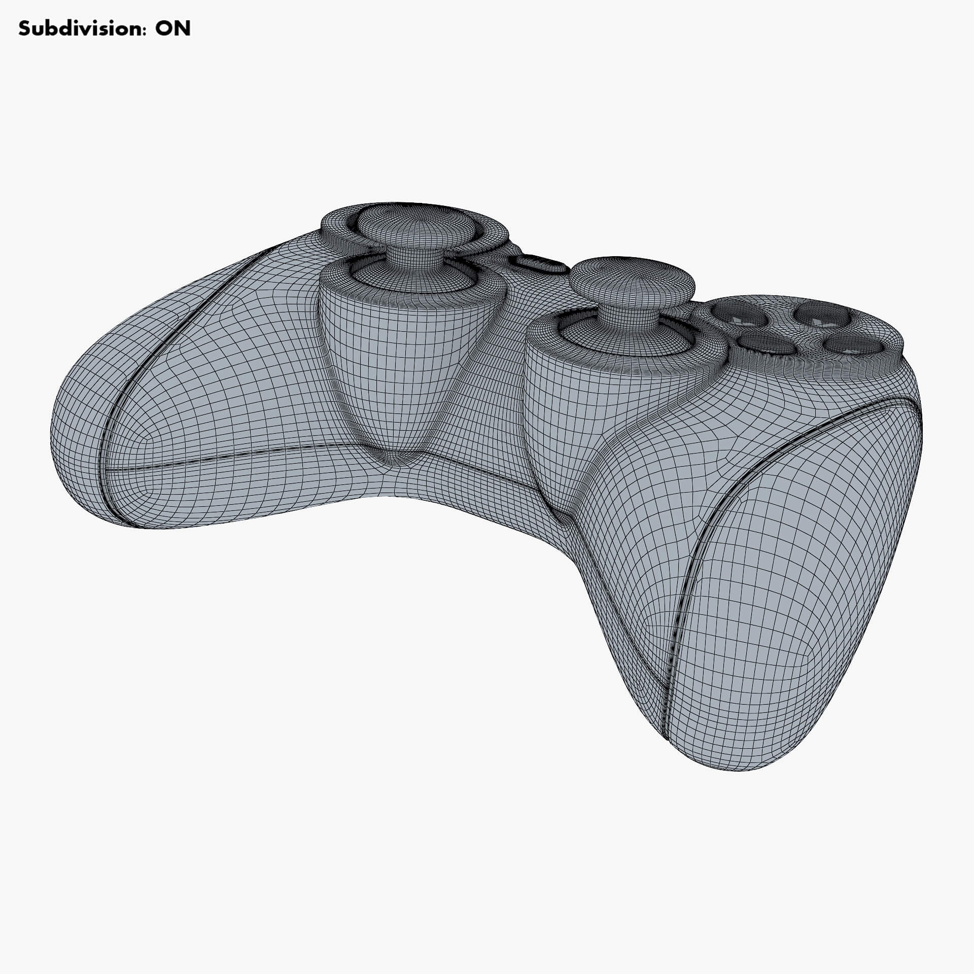 Generic Video Game Controller M 3 - 3D Model by Zurel