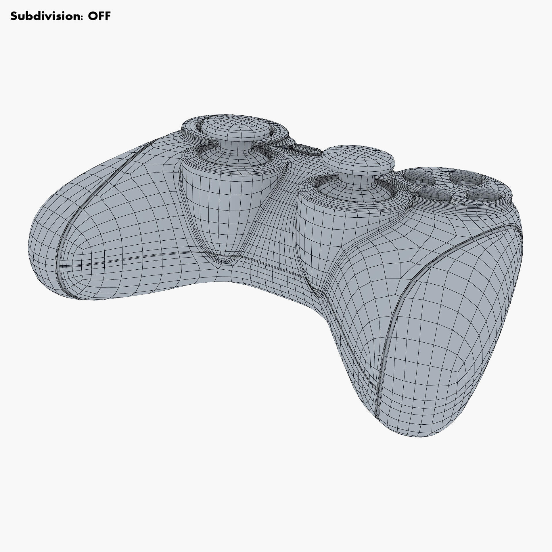 Generic Video Game Controller M 3 - 3D Model by Zurel