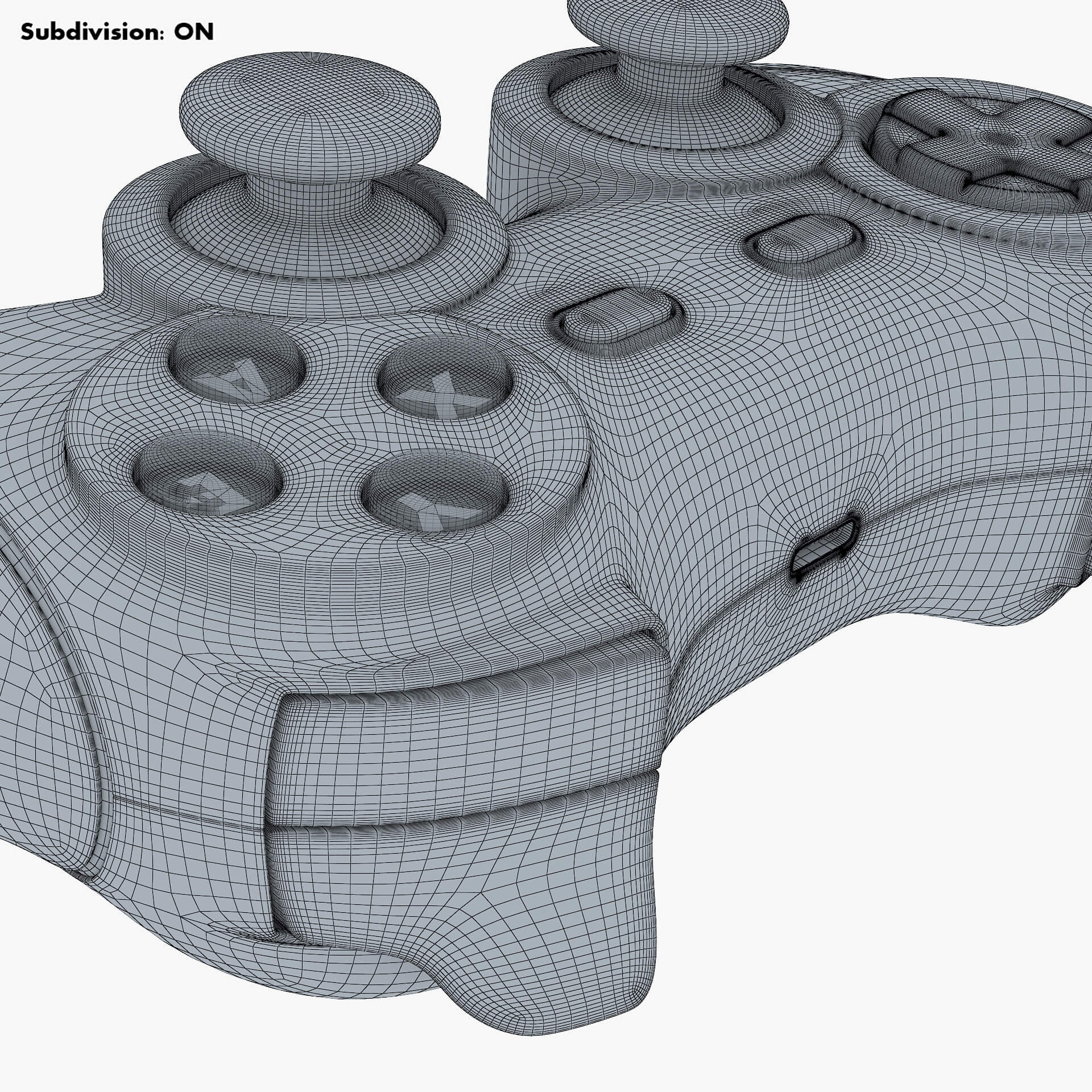 Generic Video Game Controller M 3 - 3D Model by Zurel