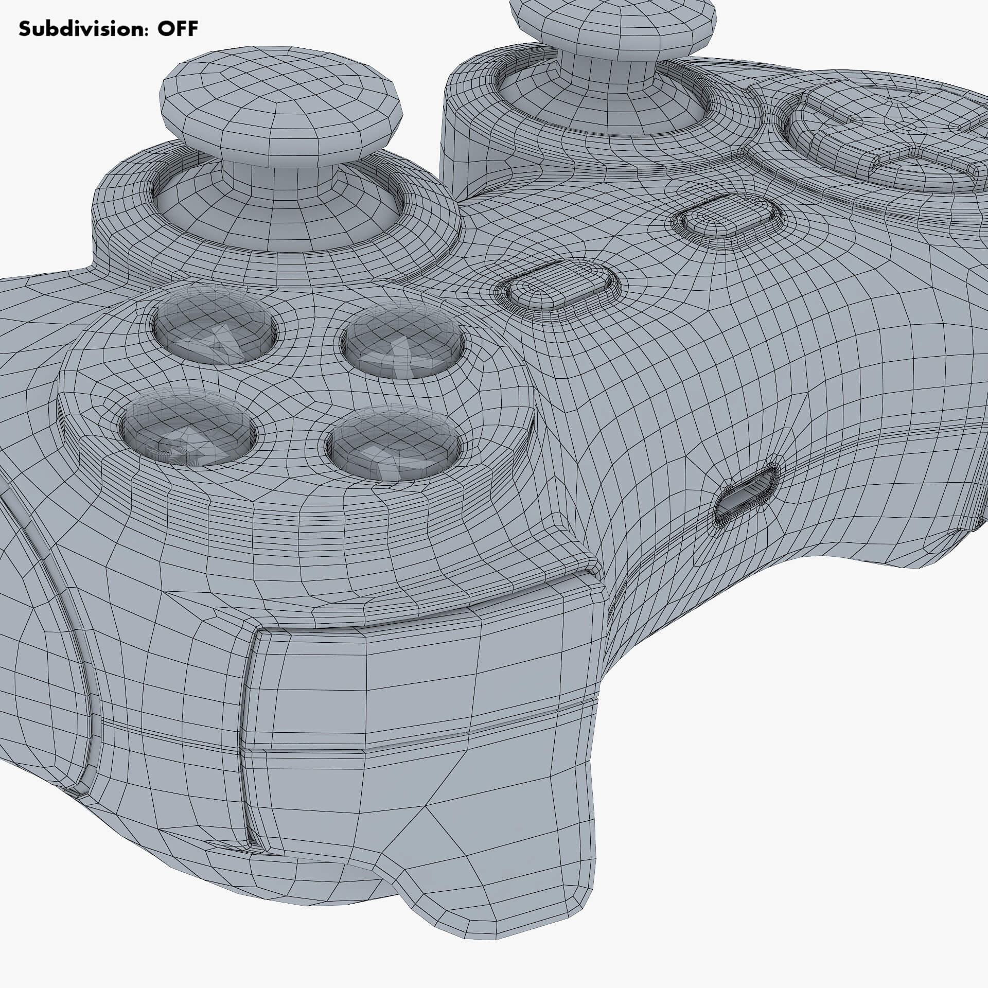 Generic Video Game Controller M 3 - 3D Model by Zurel