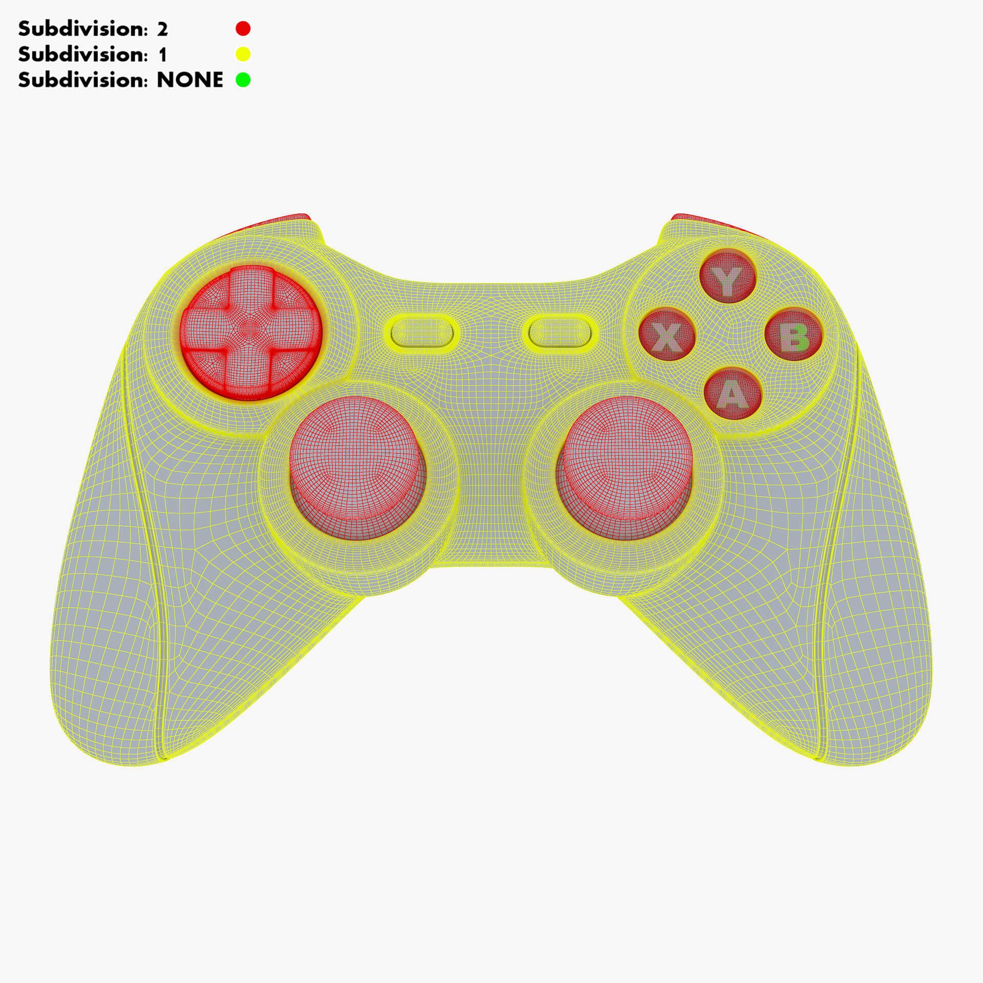 Generic Video Game Controller M 3 - 3D Model by Zurel