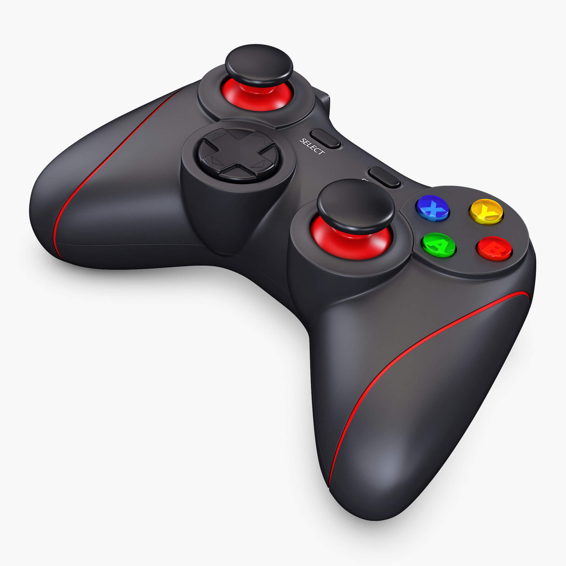 Generic Video Game Controller M 4 - 3D Model by Zurel