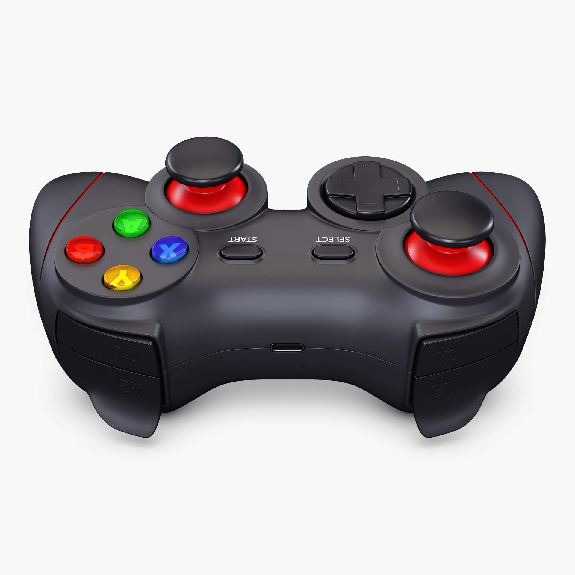Generic Video Game Controller M 4 - 3D Model by Zurel