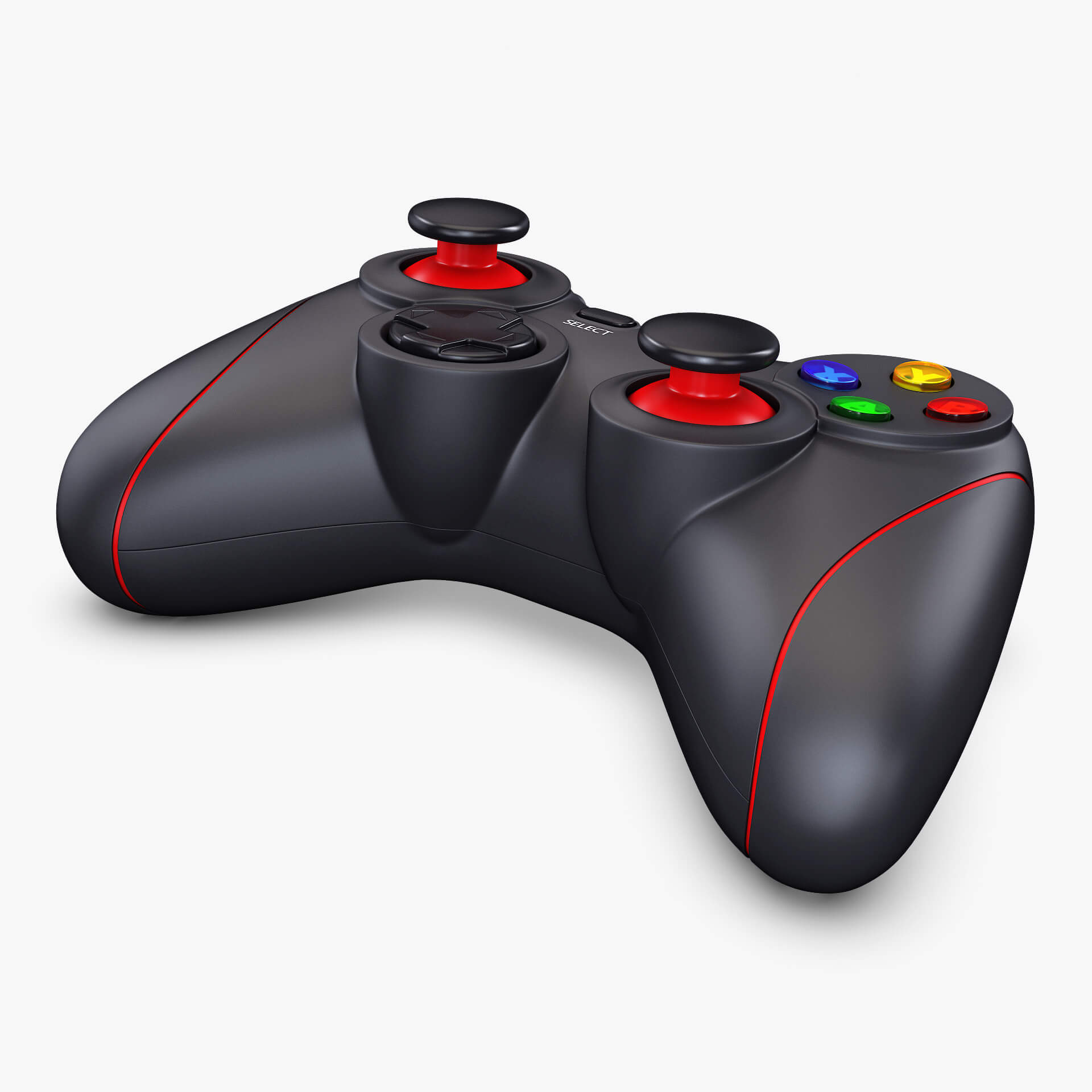 Generic Video Game Controller M 4 - 3D Model by Zurel